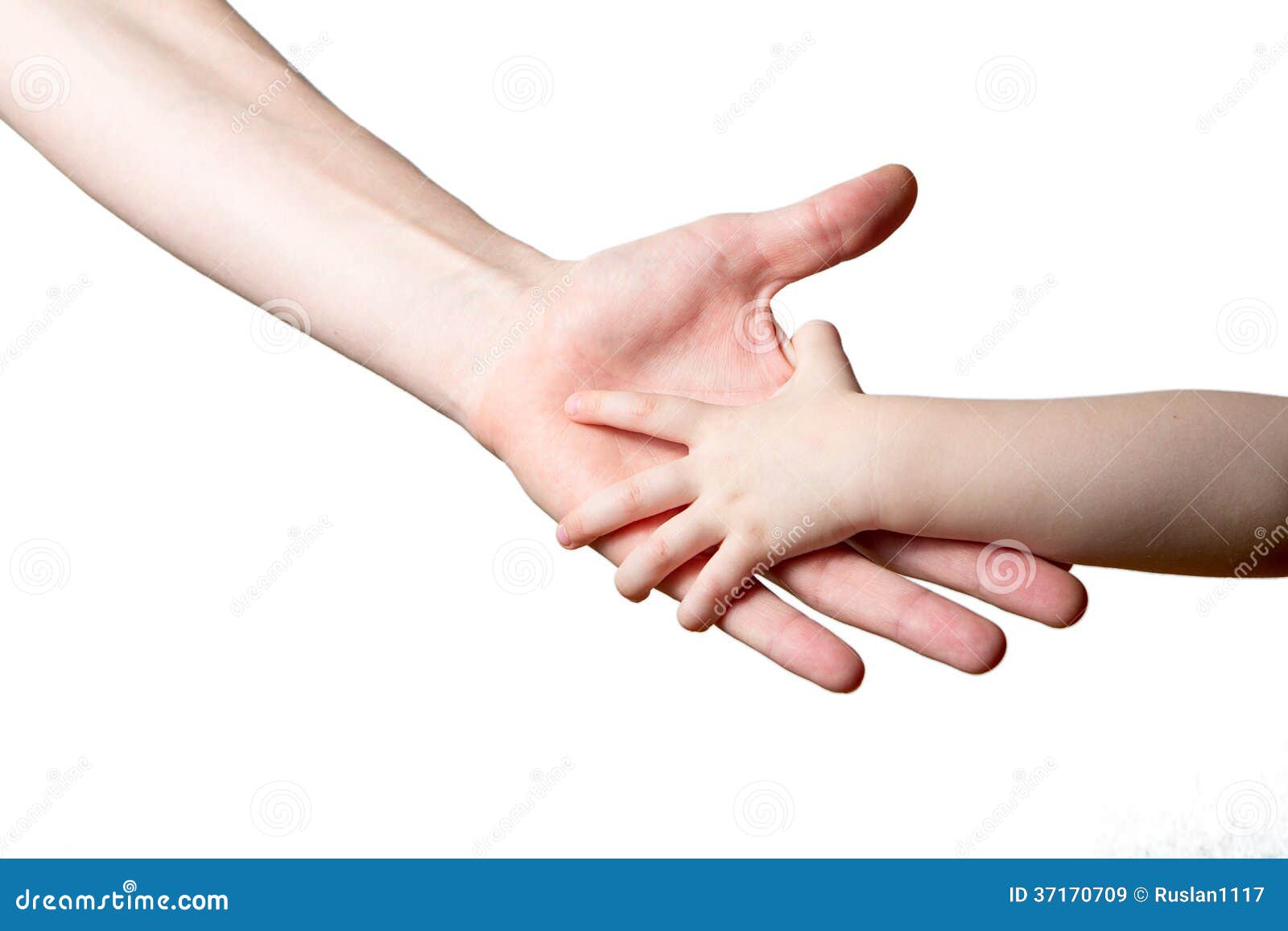 Children and Man Hands Isolated Stock Image - Image of body, human ...