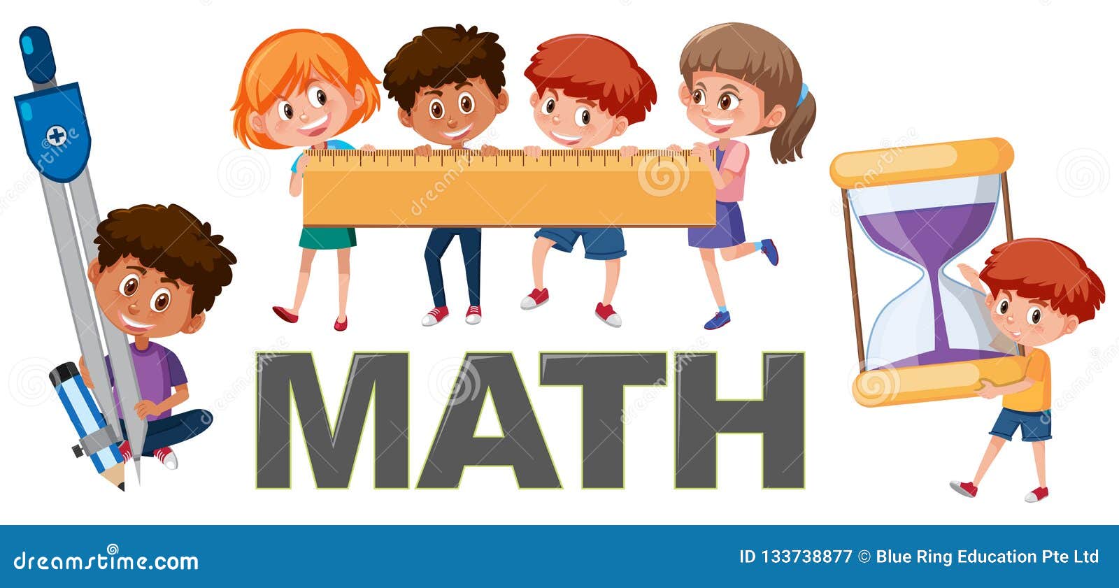 Math Tools Clipart For Kids