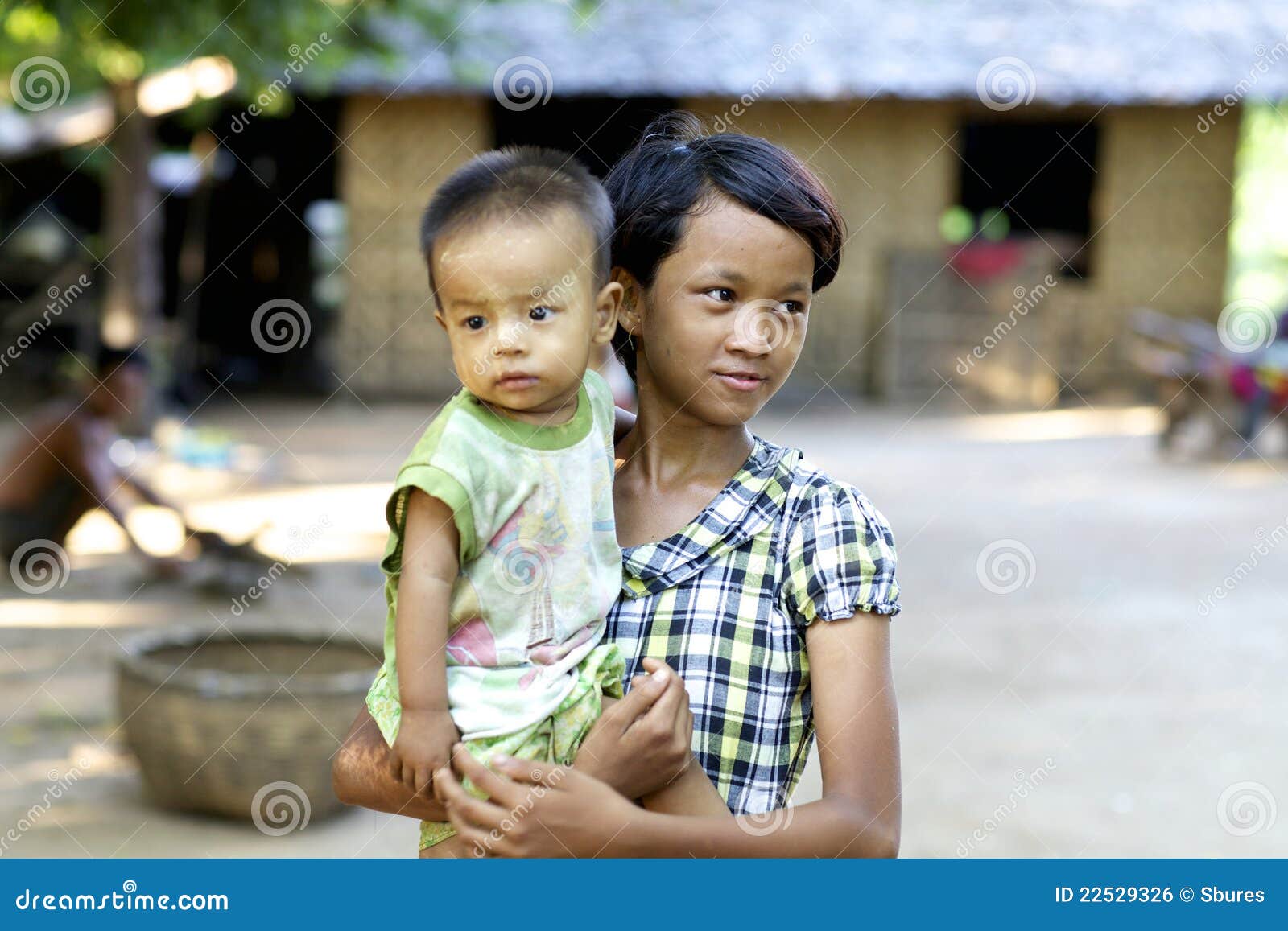 Children Myanmar Burma editorial photo. Image of poverty - 22529326