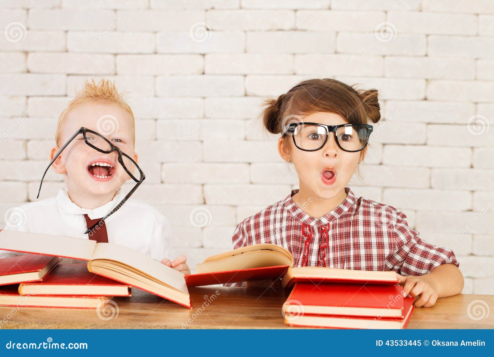 Children nerds stock image. Image of child, glasses, crowd - 43533445