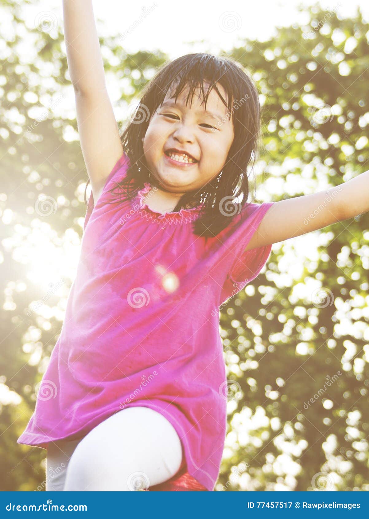 Children Outdoors Playing Cheerful Together Concept Stock Image - Image ...