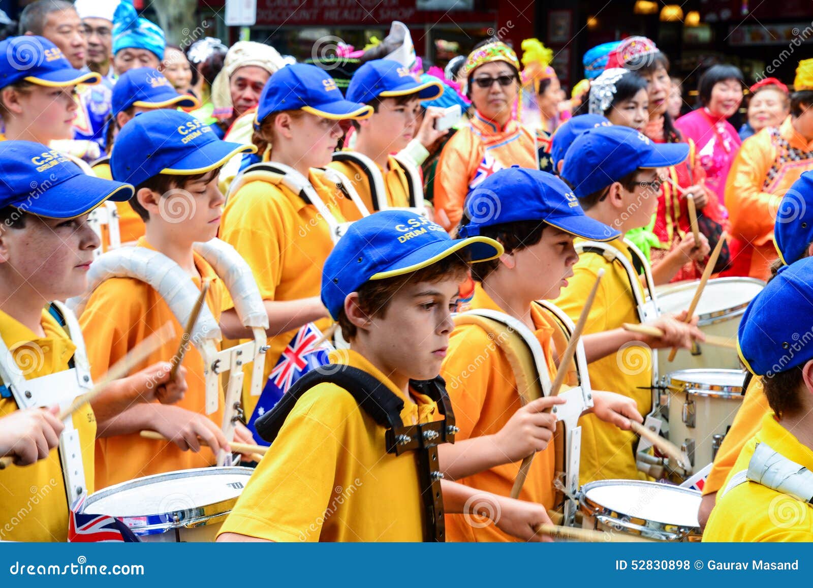Children in Parade on Australia Day Editorial Stock Photo - Image of ...