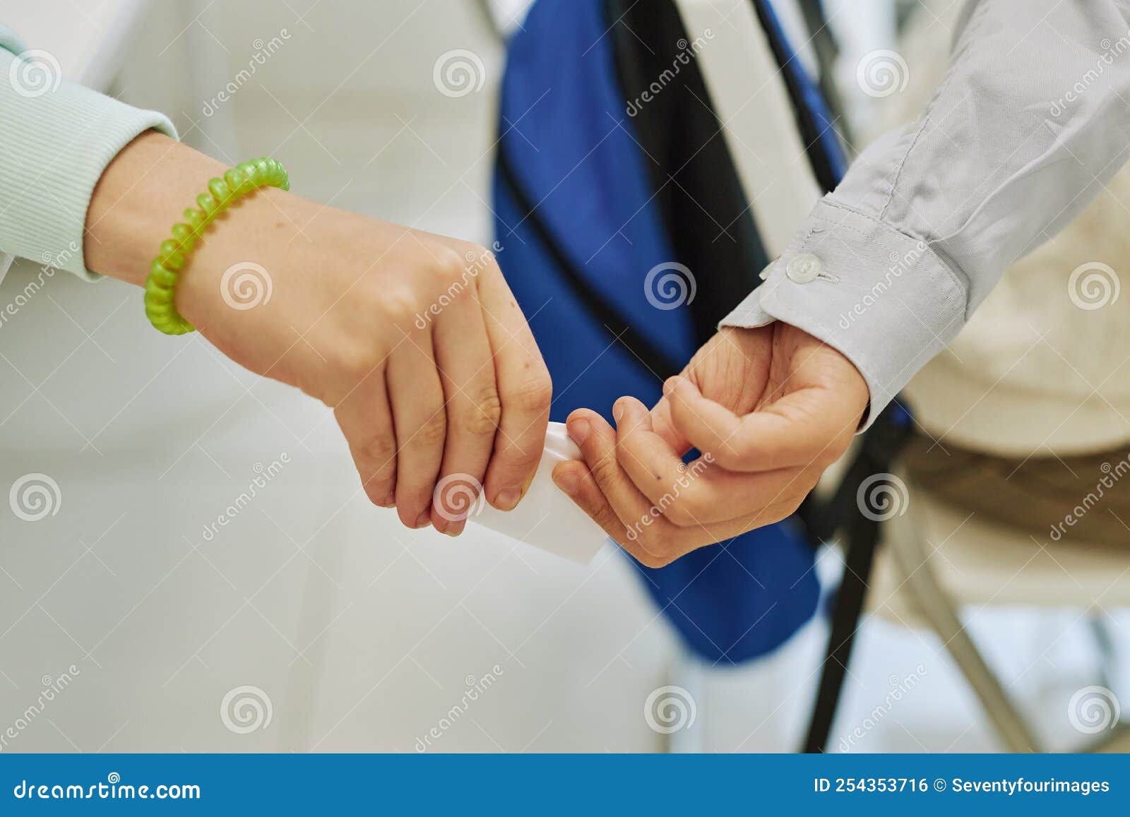 Children Passing Note in Class Closeup Stock Photo - Image of lesson ...