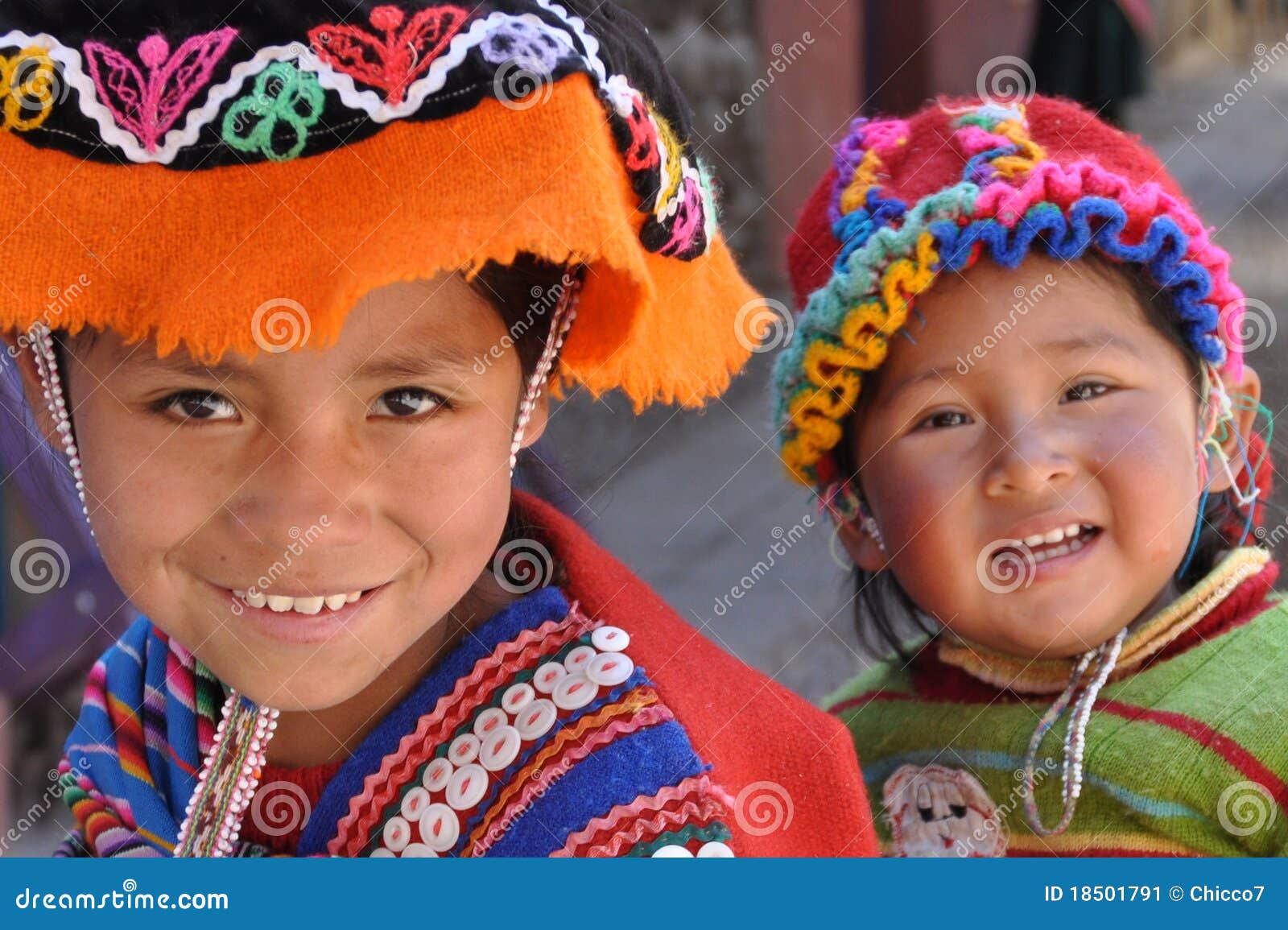 Children from Peru editorial photo. Image of blue, clothing - 18501791