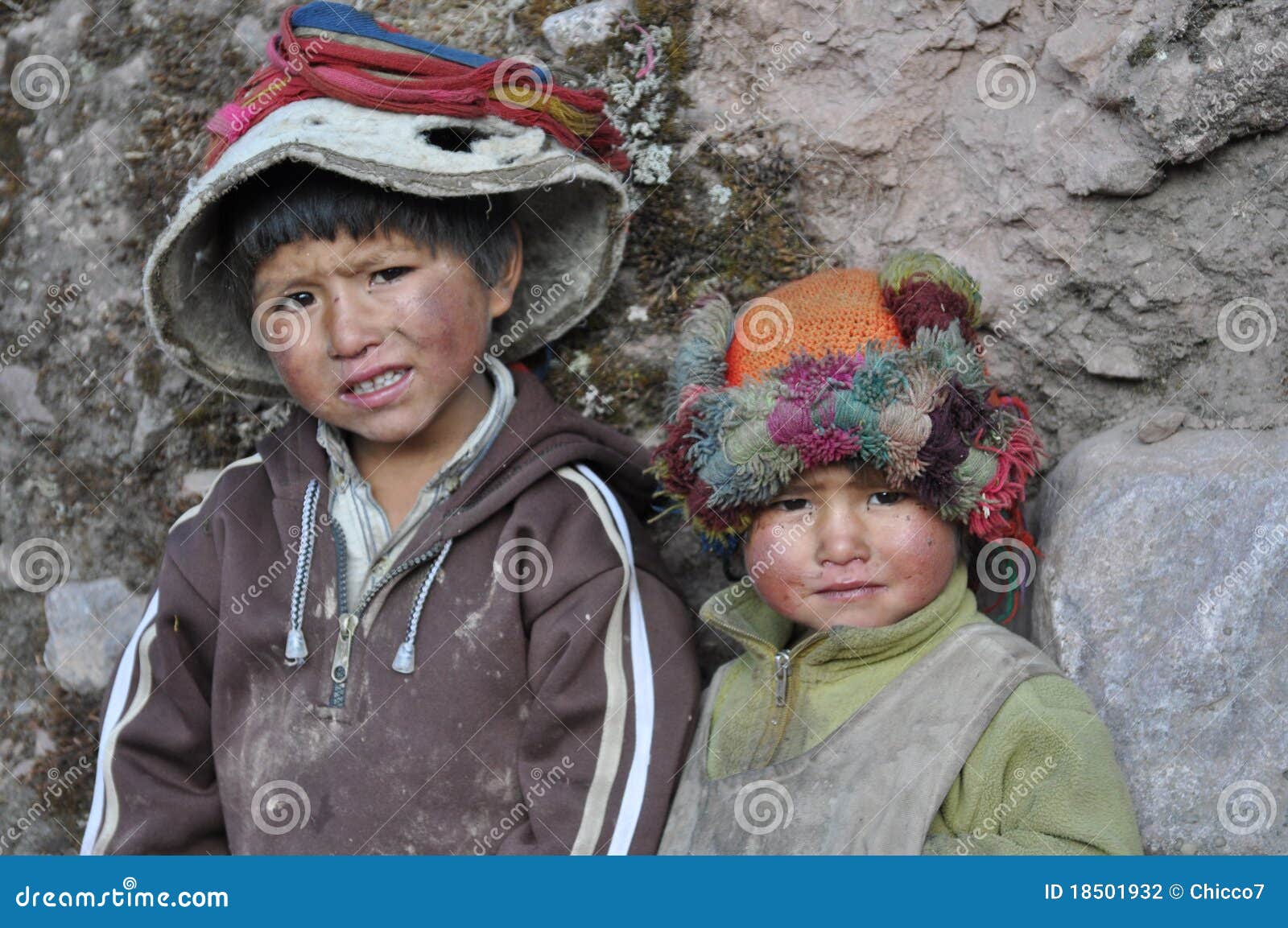 Children from Peru editorial photography. Image of clothes - 18501932