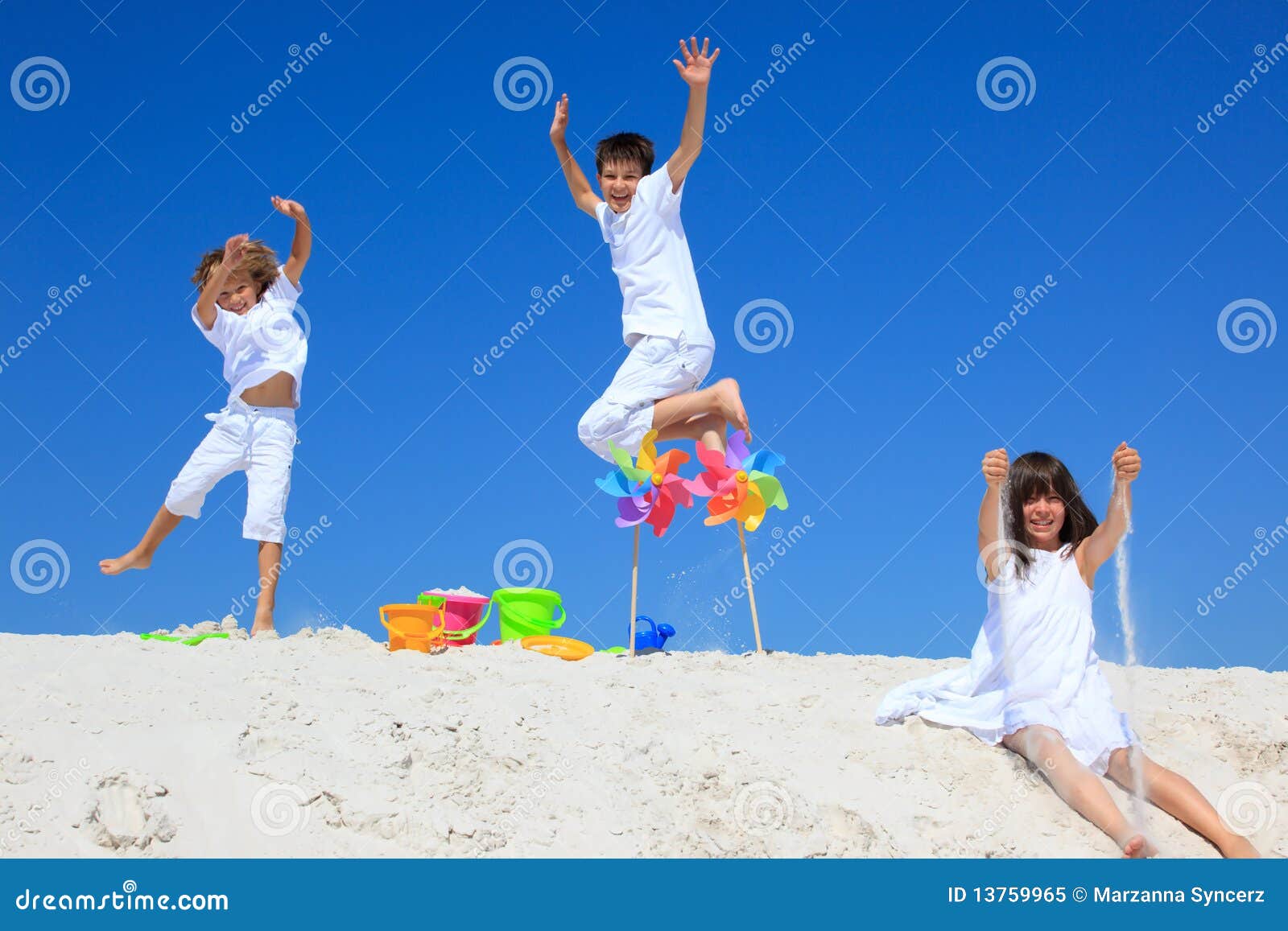 Three Pinwheels Stock Photography | CartoonDealer.com #124182794