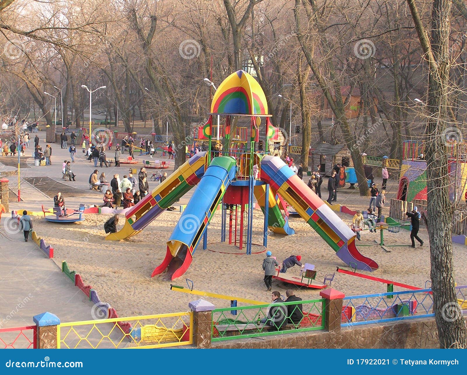 Children Play the Child S Ground in Park Editorial Photo - Image of ...