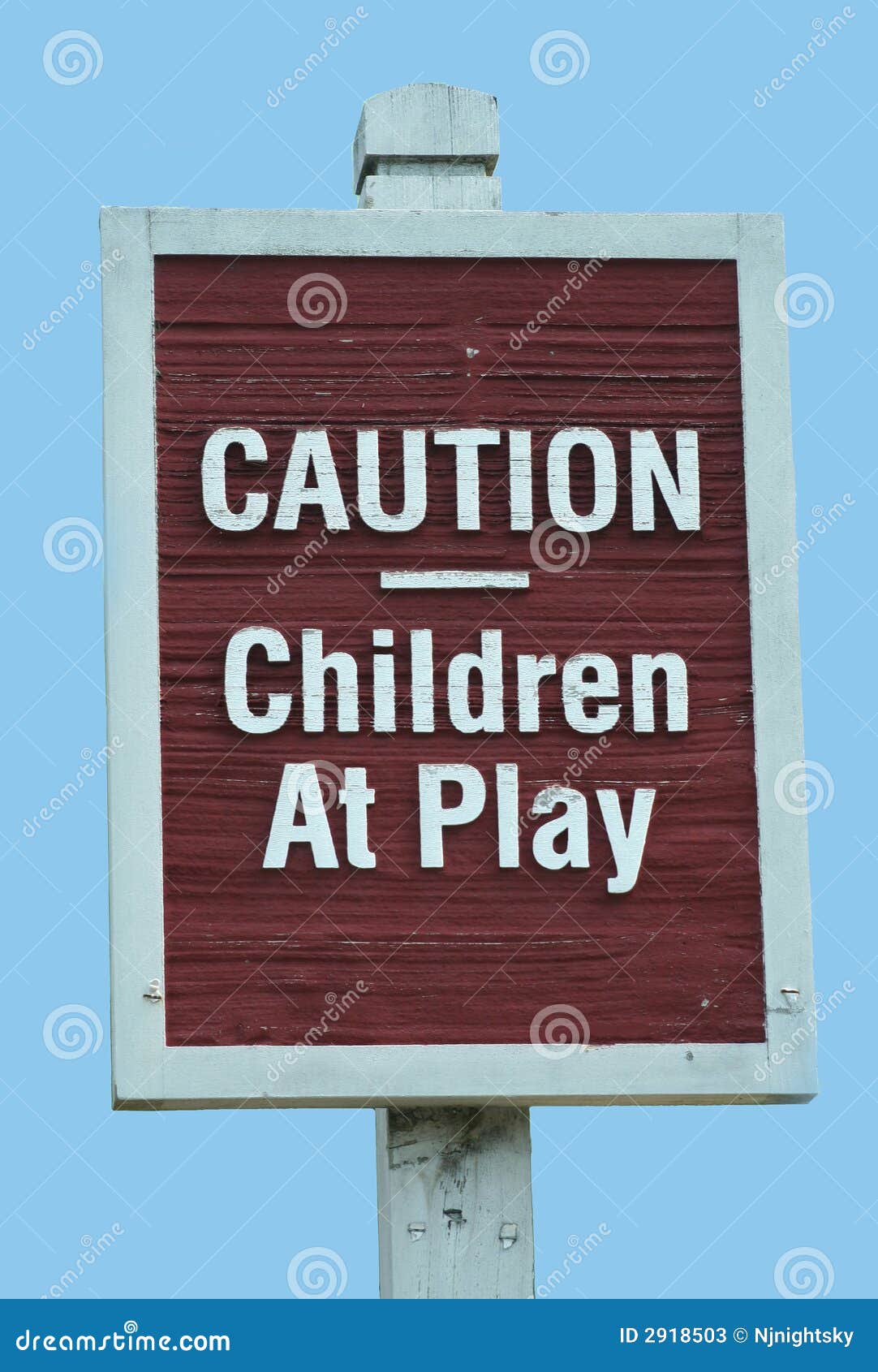 Children at play sign stock image. Image of playground - 2918503