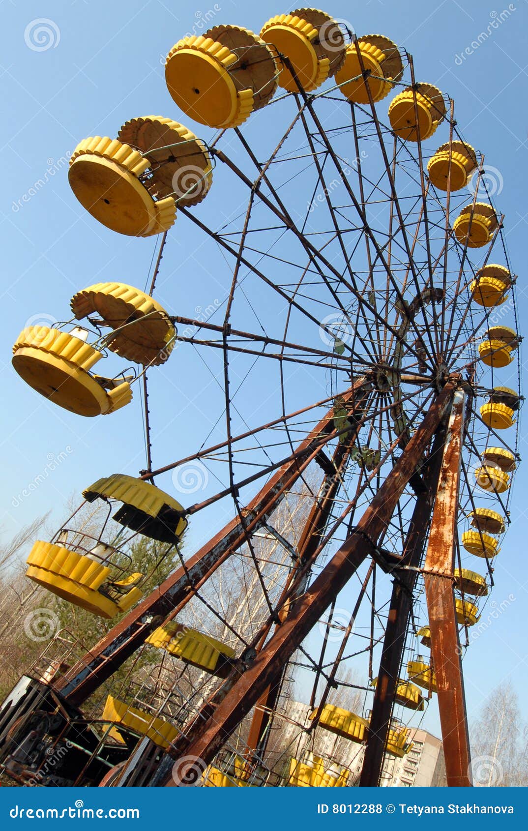 Children Playground in Chernobyl Stock Photo - Image of prohibition ...
