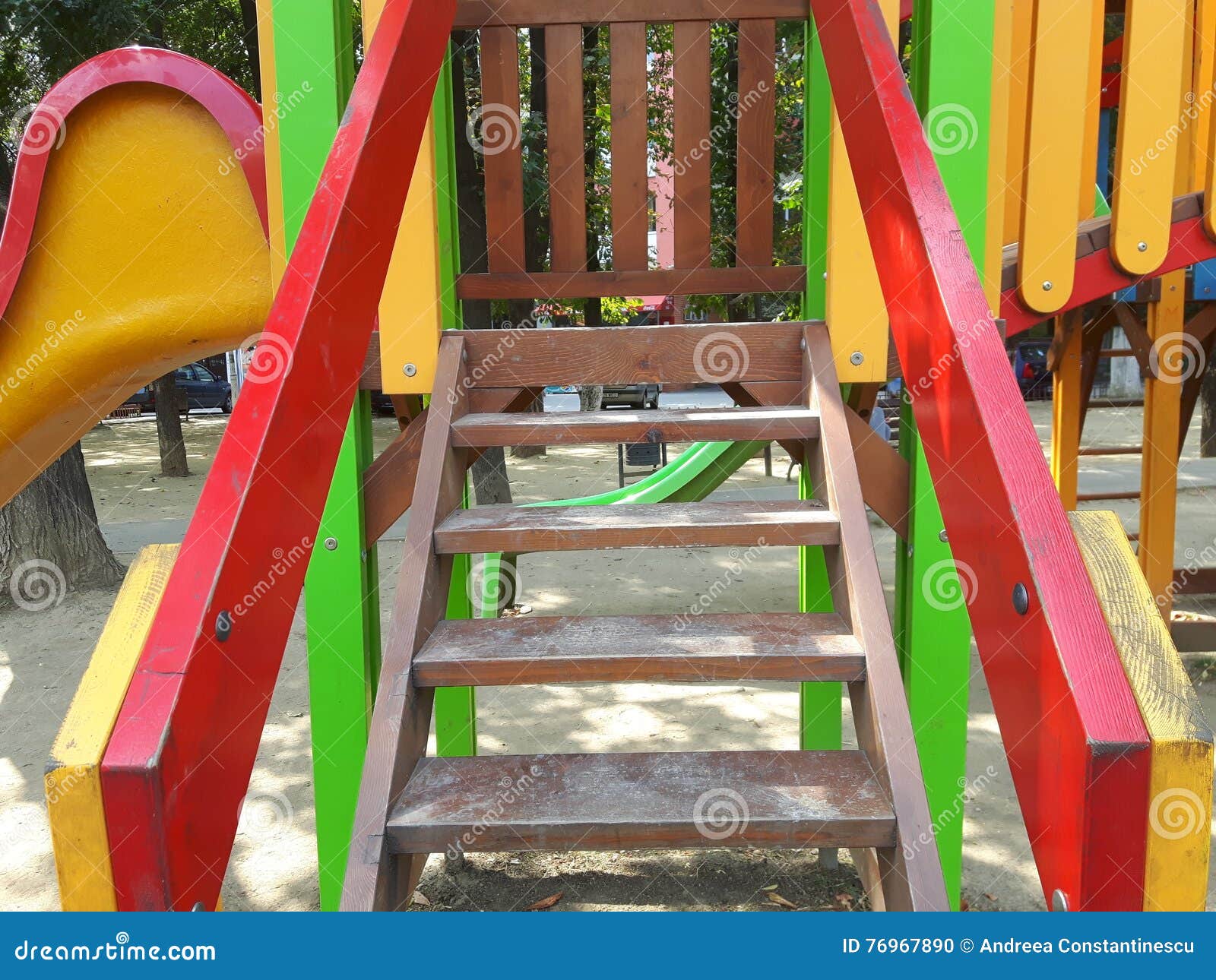 Children playground stock photo. Image of stair, play - 76967890