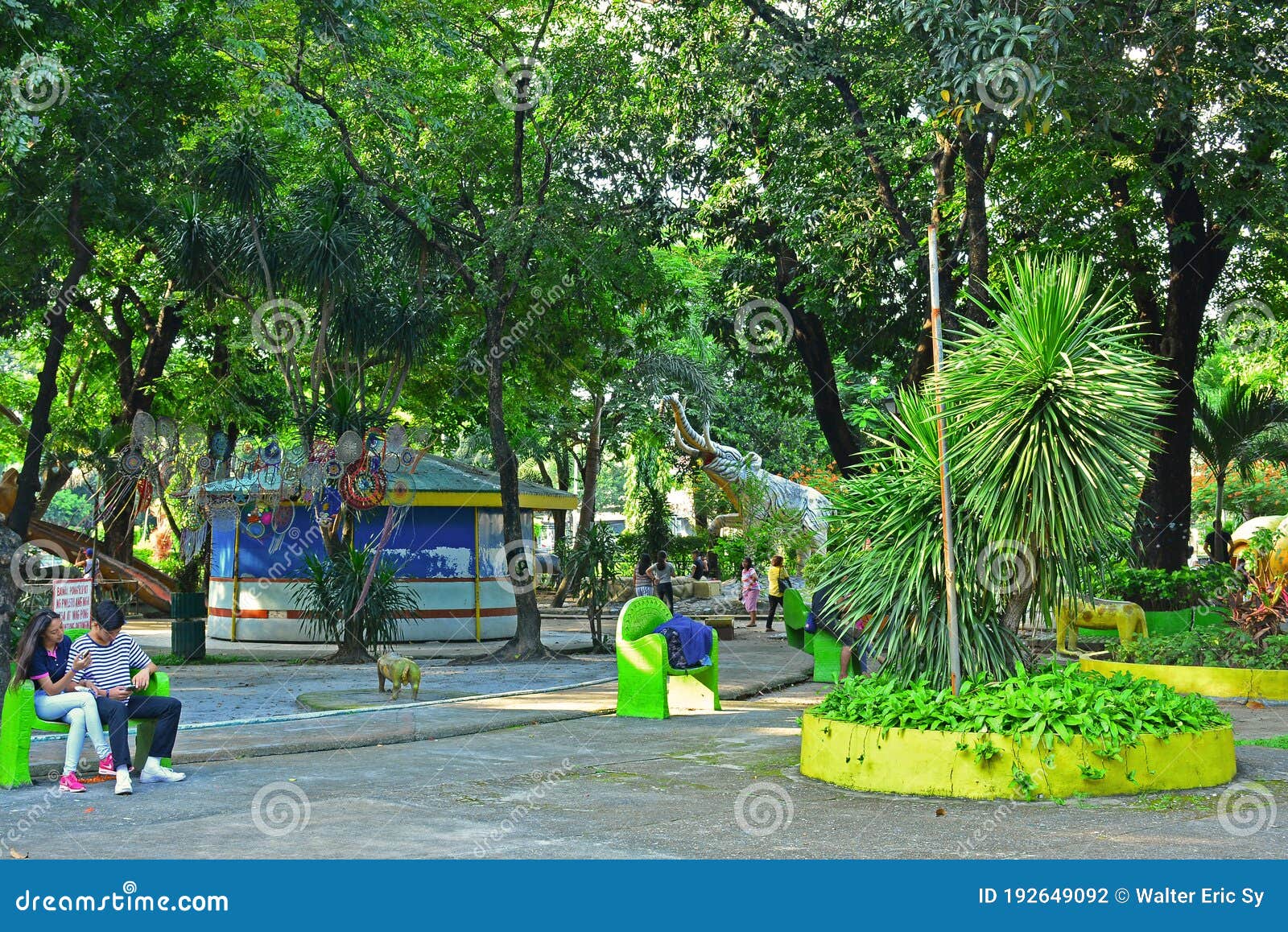 Children Playground Trees in Manila, Philippines Editorial Photography ...