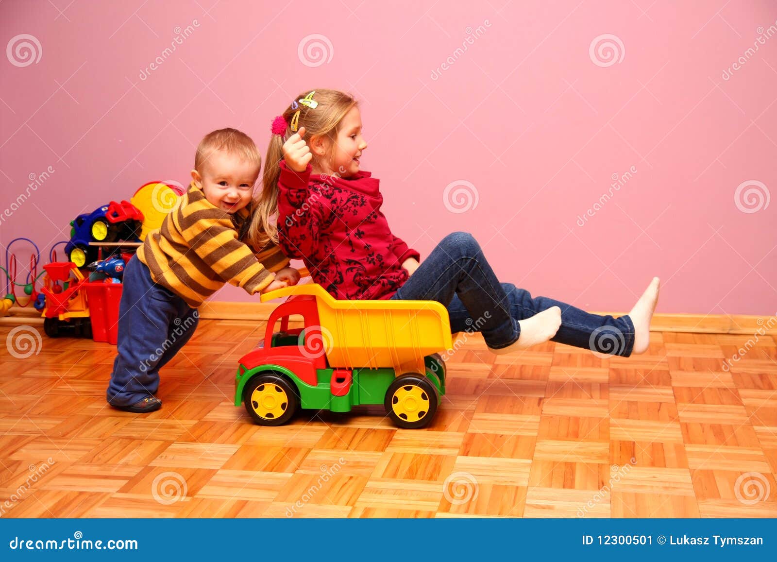 Children playing stock image. Image of active, love, smile - 12300501