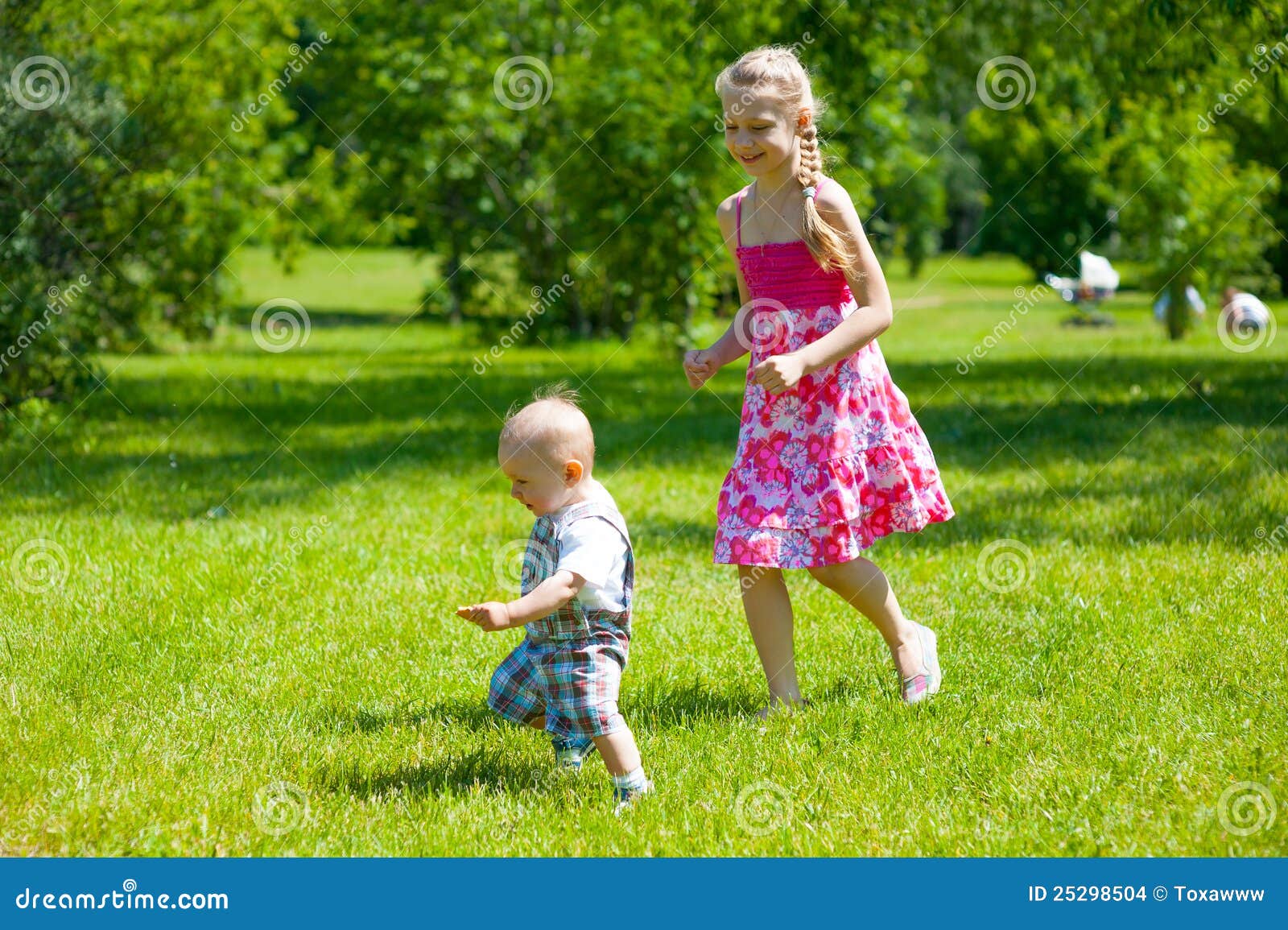 Children playing stock photo. Image of countryside, outside - 25298504