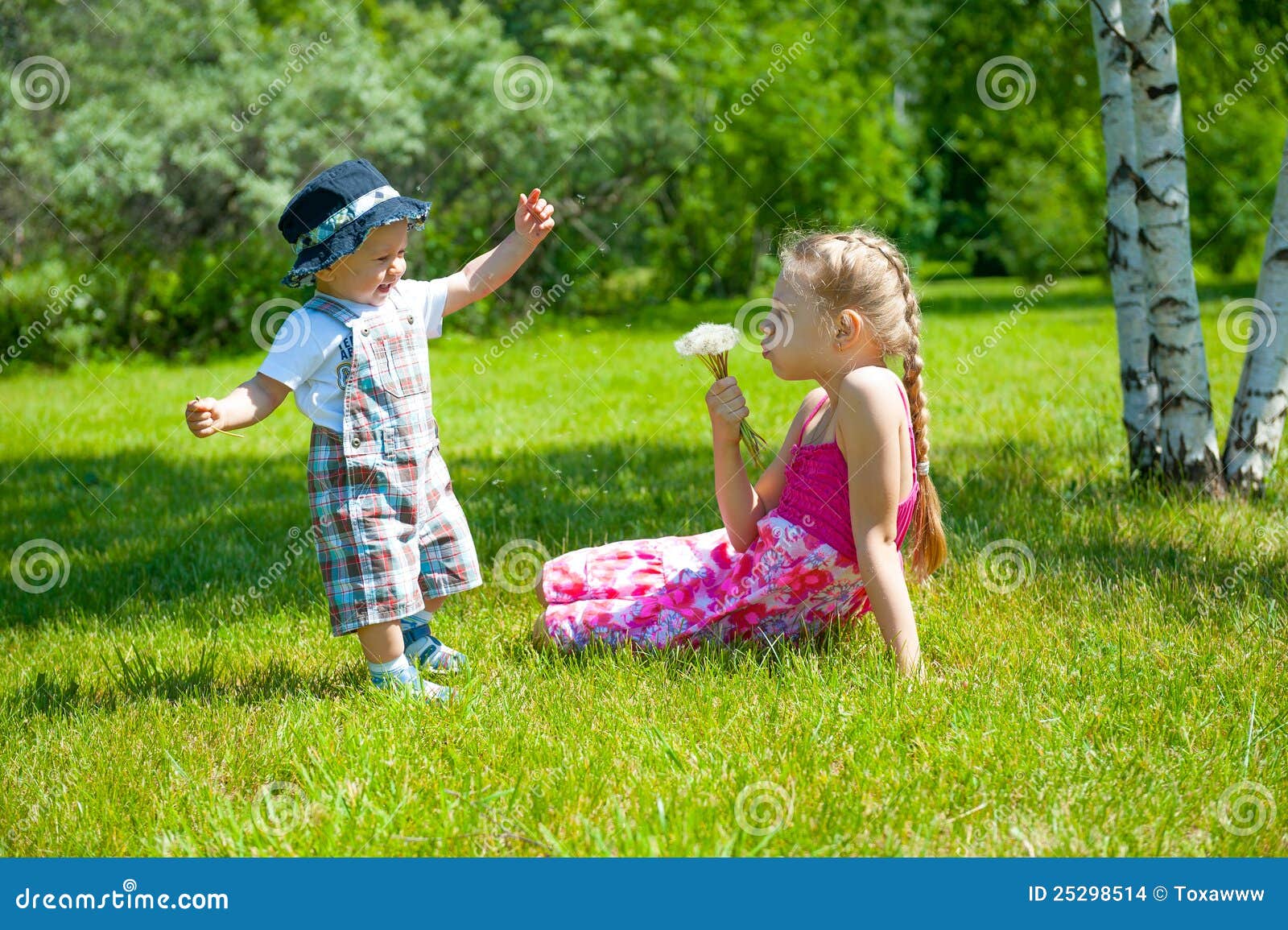 Children playing stock photo. Image of beautiful, enjoyment - 25298514