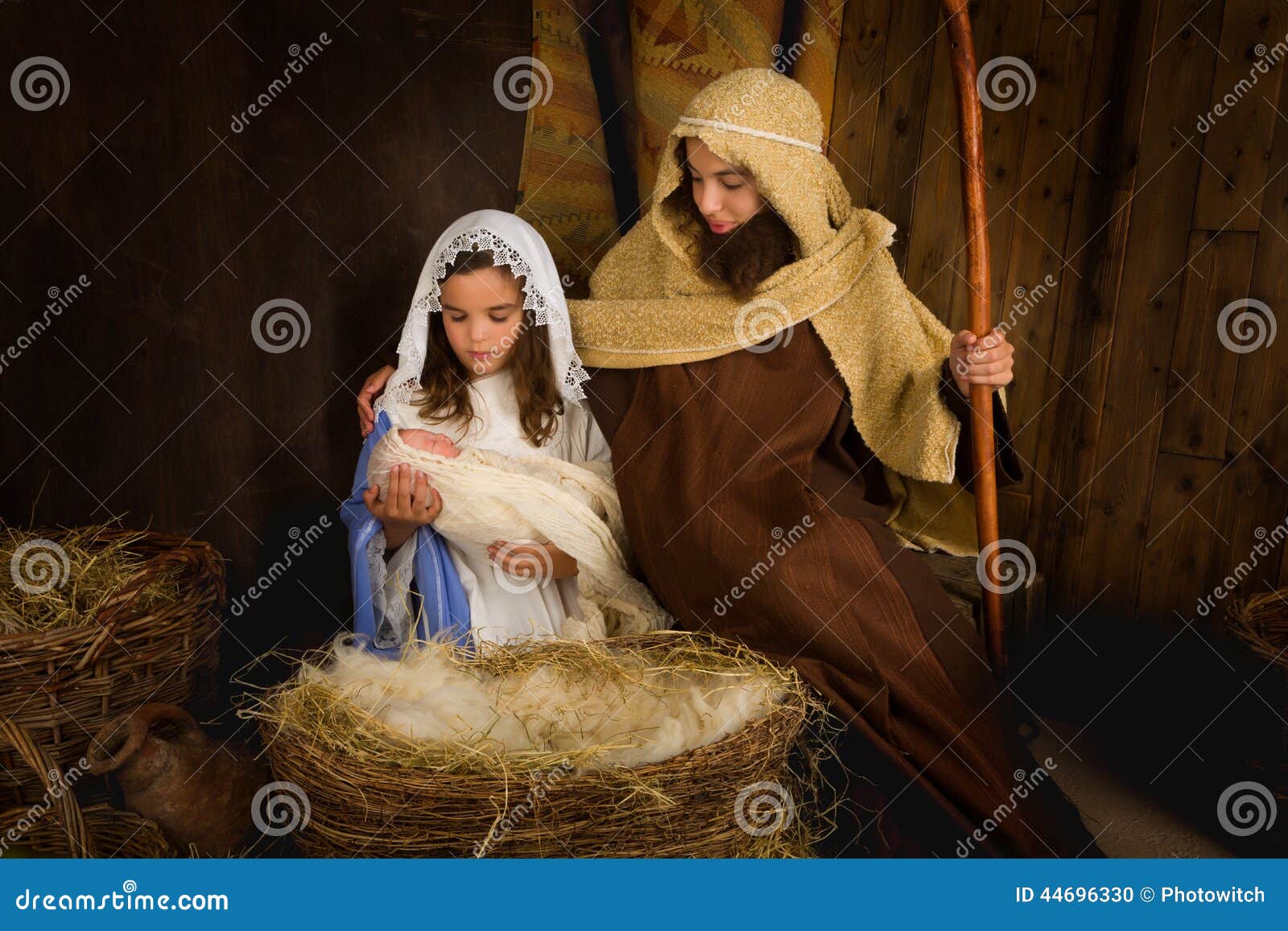 Children playing Christmas stock photo. Image of play - 44696330