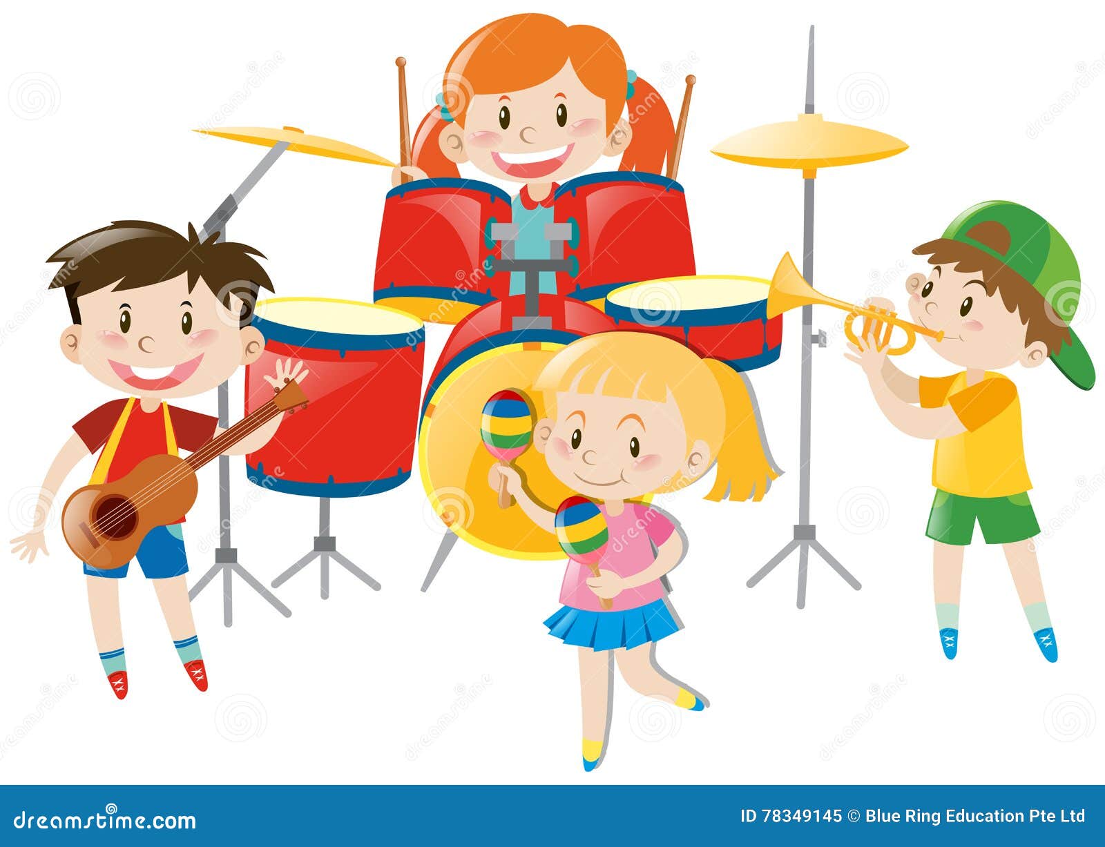 Children Music Cartoons, Illustrations & Vector Stock Images - 5779 ...