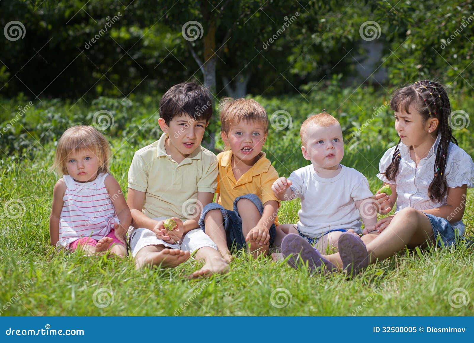 Children Playing in the Park Stock Image - Image of child, friendship ...