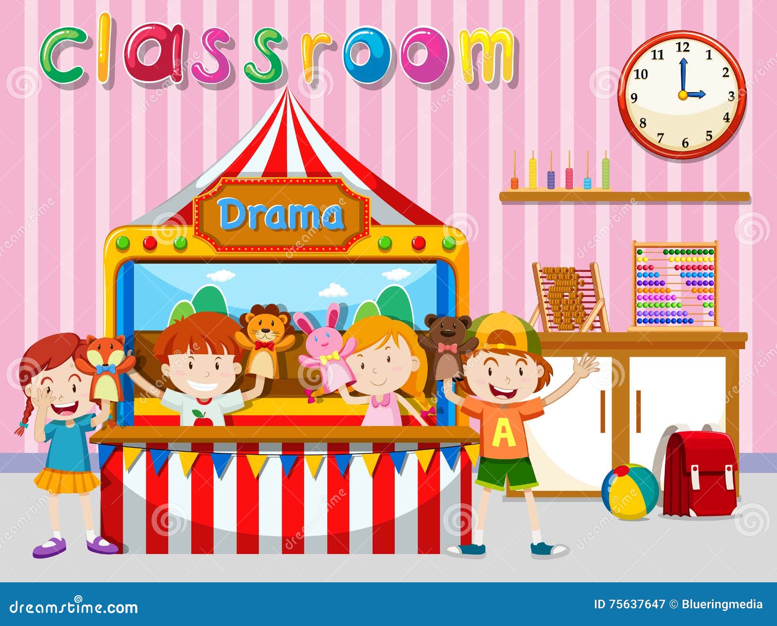 Role Play Classroom Stock Illustrations – 7 Role Play Classroom Stock ...