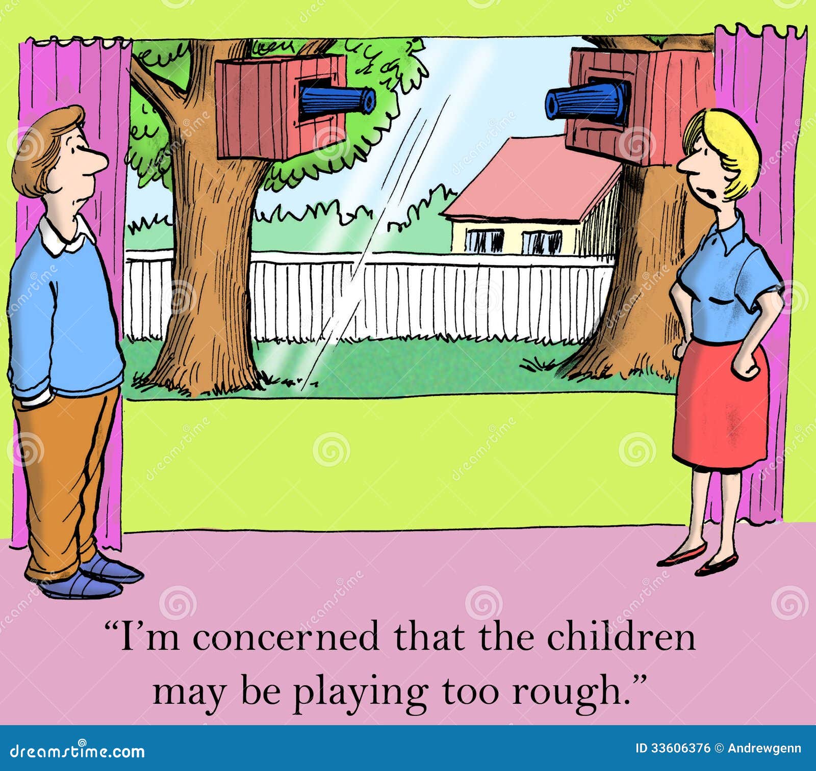 Children - playing rough stock illustration. Illustration of activity ...