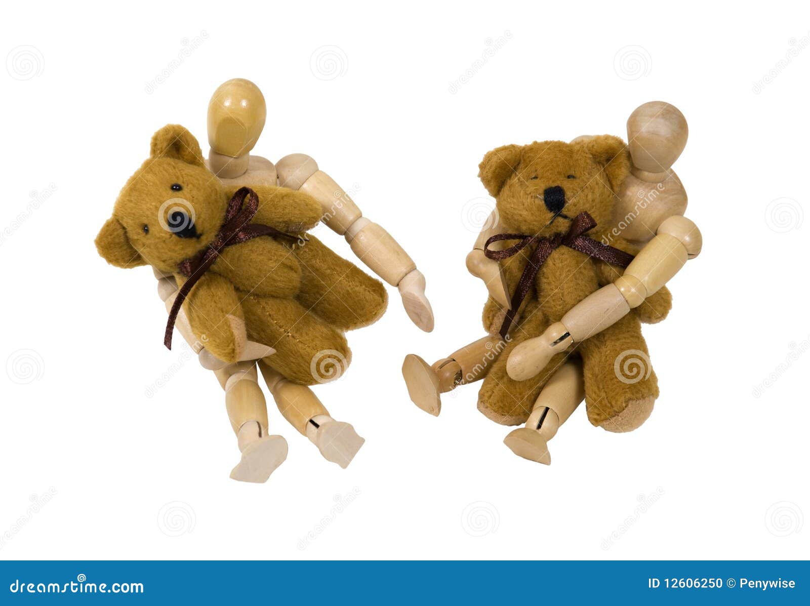 Children Playing with Teddy Bears Stock Photo - Image of comfort ...