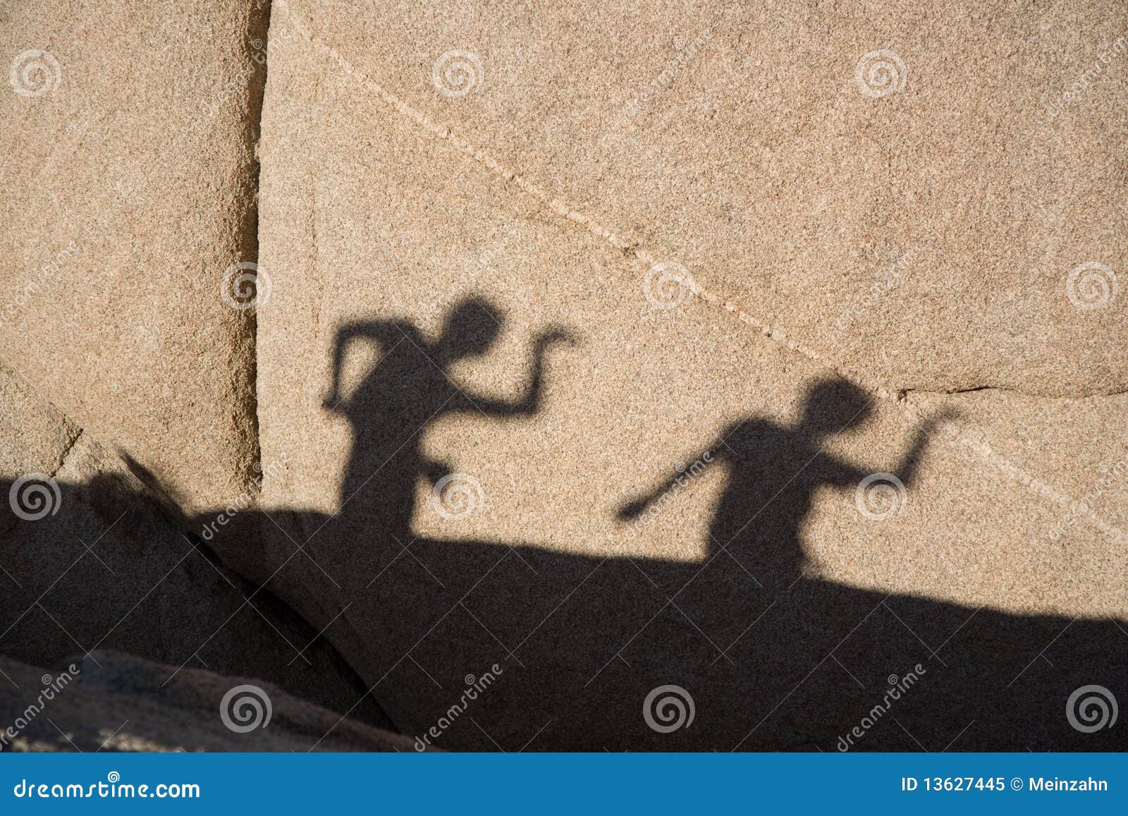 Children Playing with Their Shadow Stock Image - Image of sign, playing ...