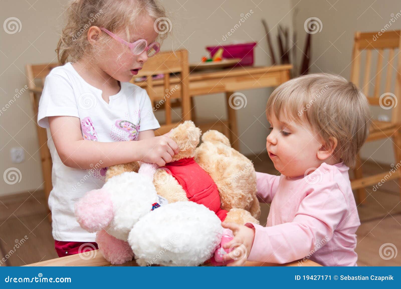 Children playing together stock image. Image of adorable - 19427171