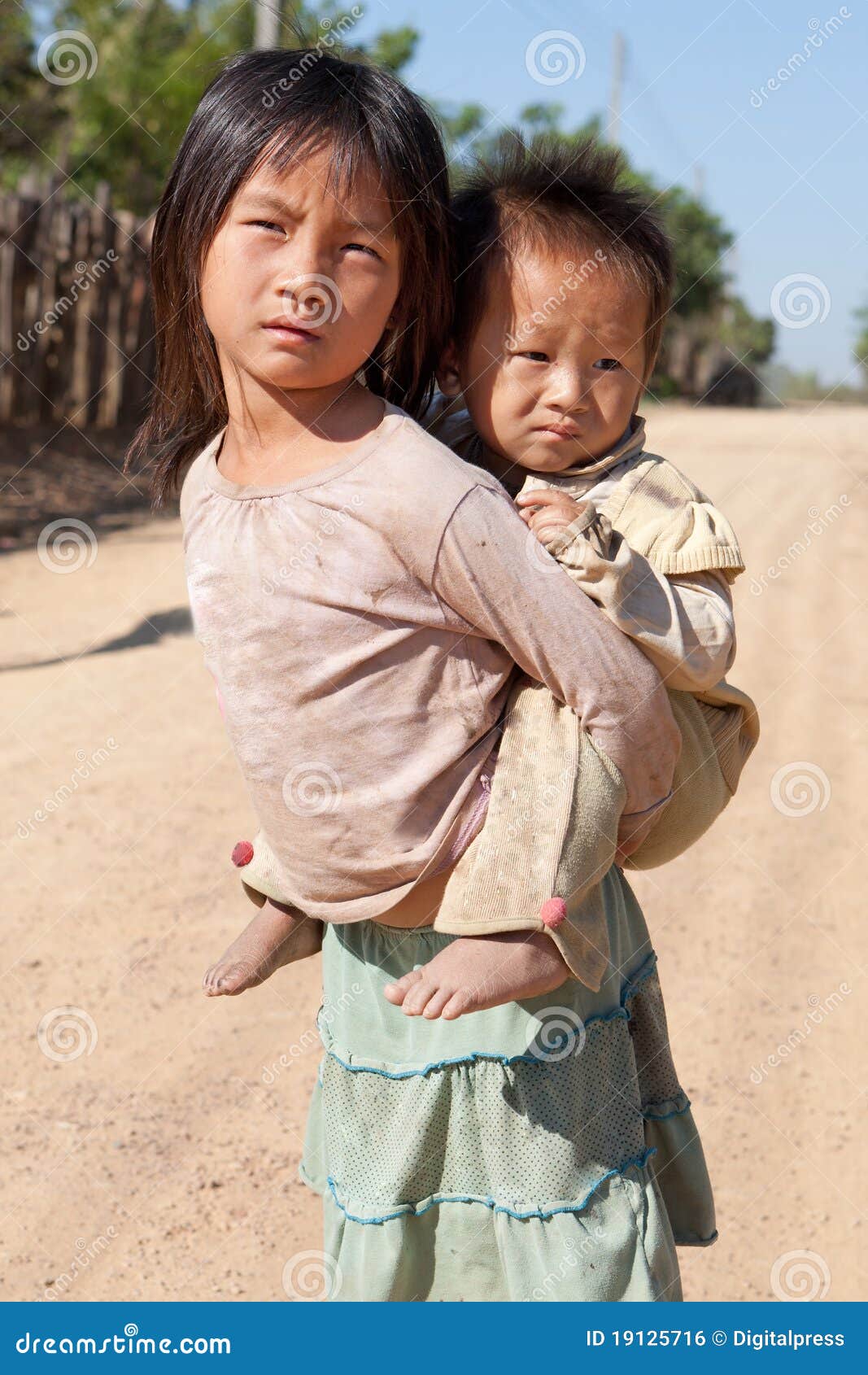 Children in poverty stock photo. Image of neglected, poor - 19125716