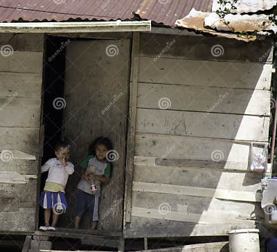 Children in Poverty - Belize Editorial Stock Image - Image of travel ...