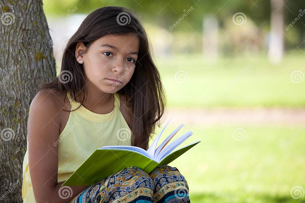 Children reading a book stock photo. Image of alone, inspiration - 10215016