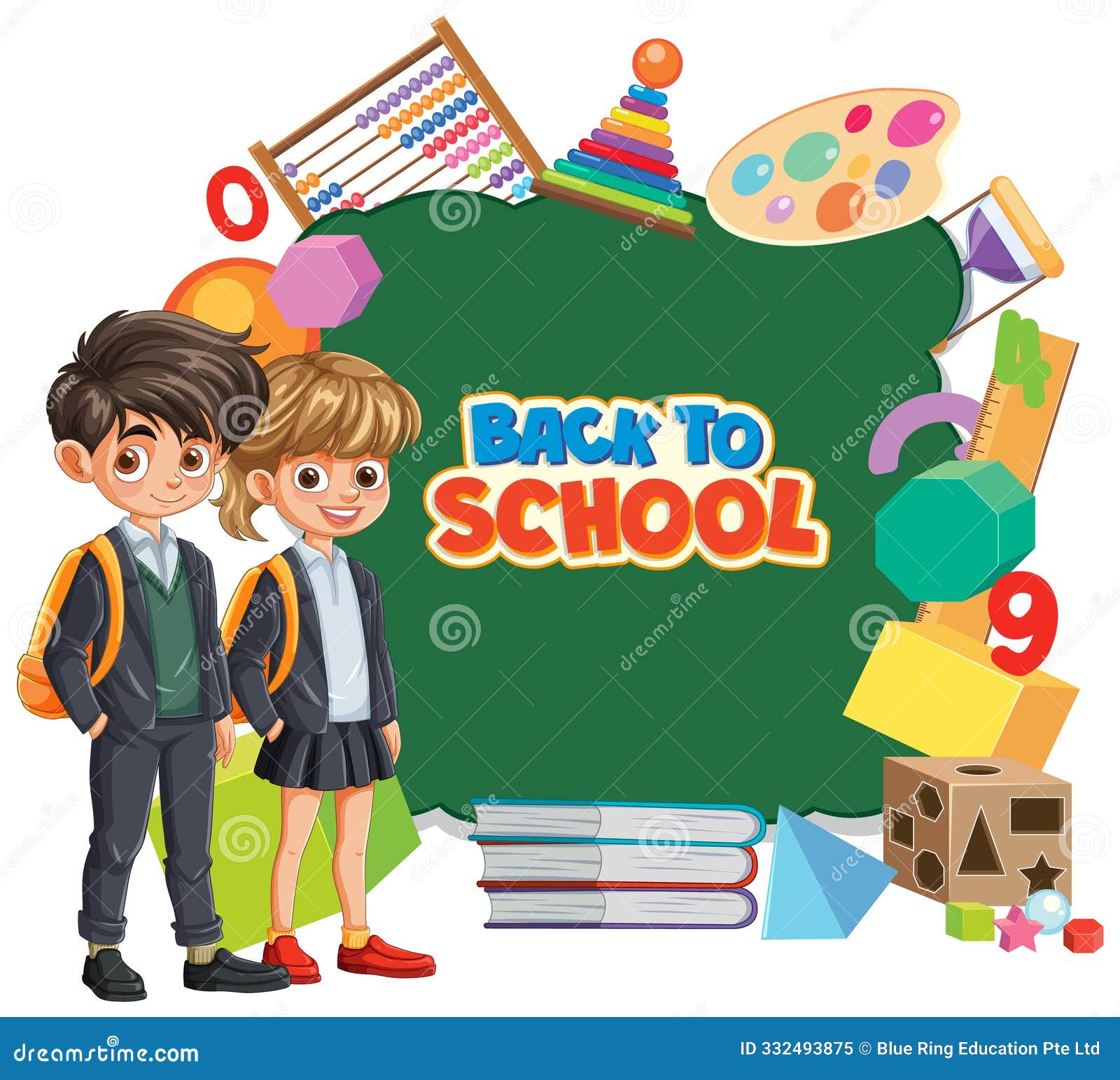 Children Ready For School Royalty-Free Stock Photography ...