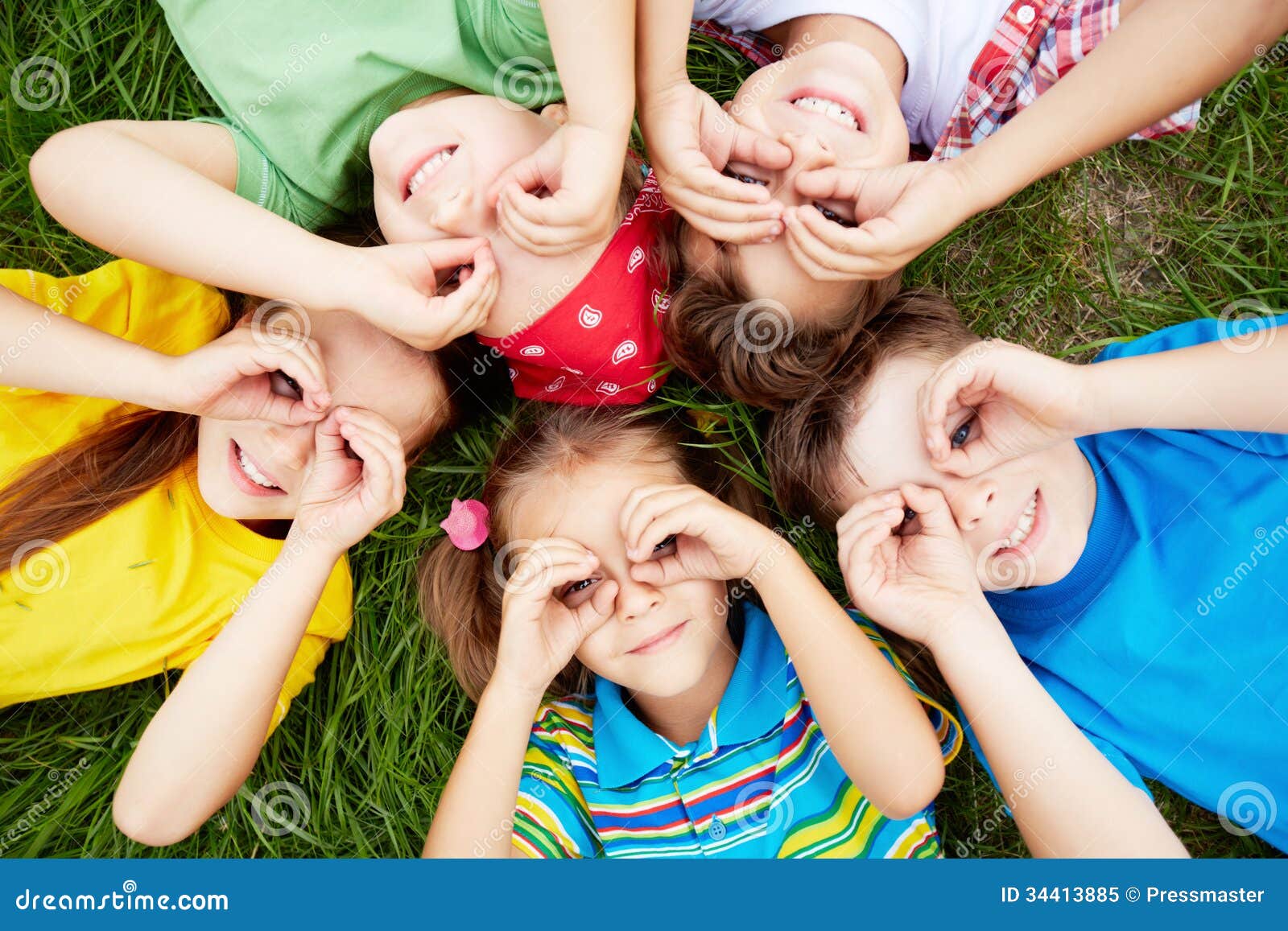 Children resting stock image. Image of cute, cheerful - 34413885