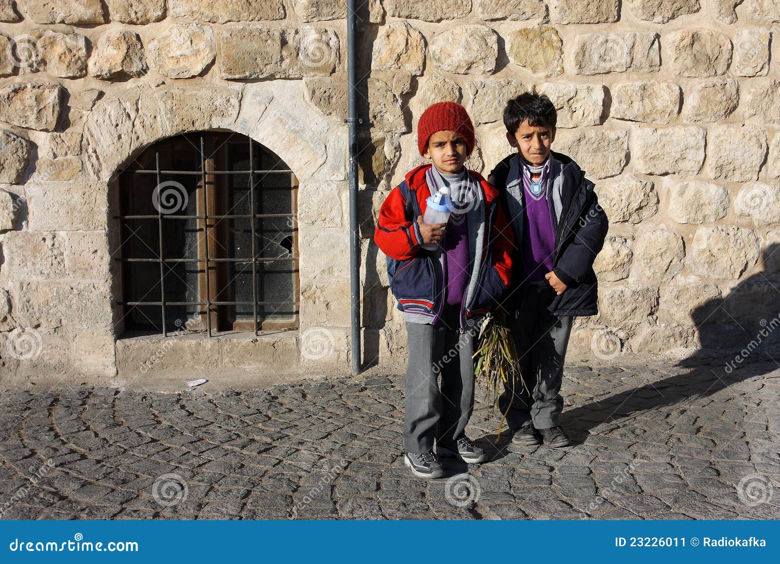 Children Returning from School Editorial Photo - Image of dressed ...
