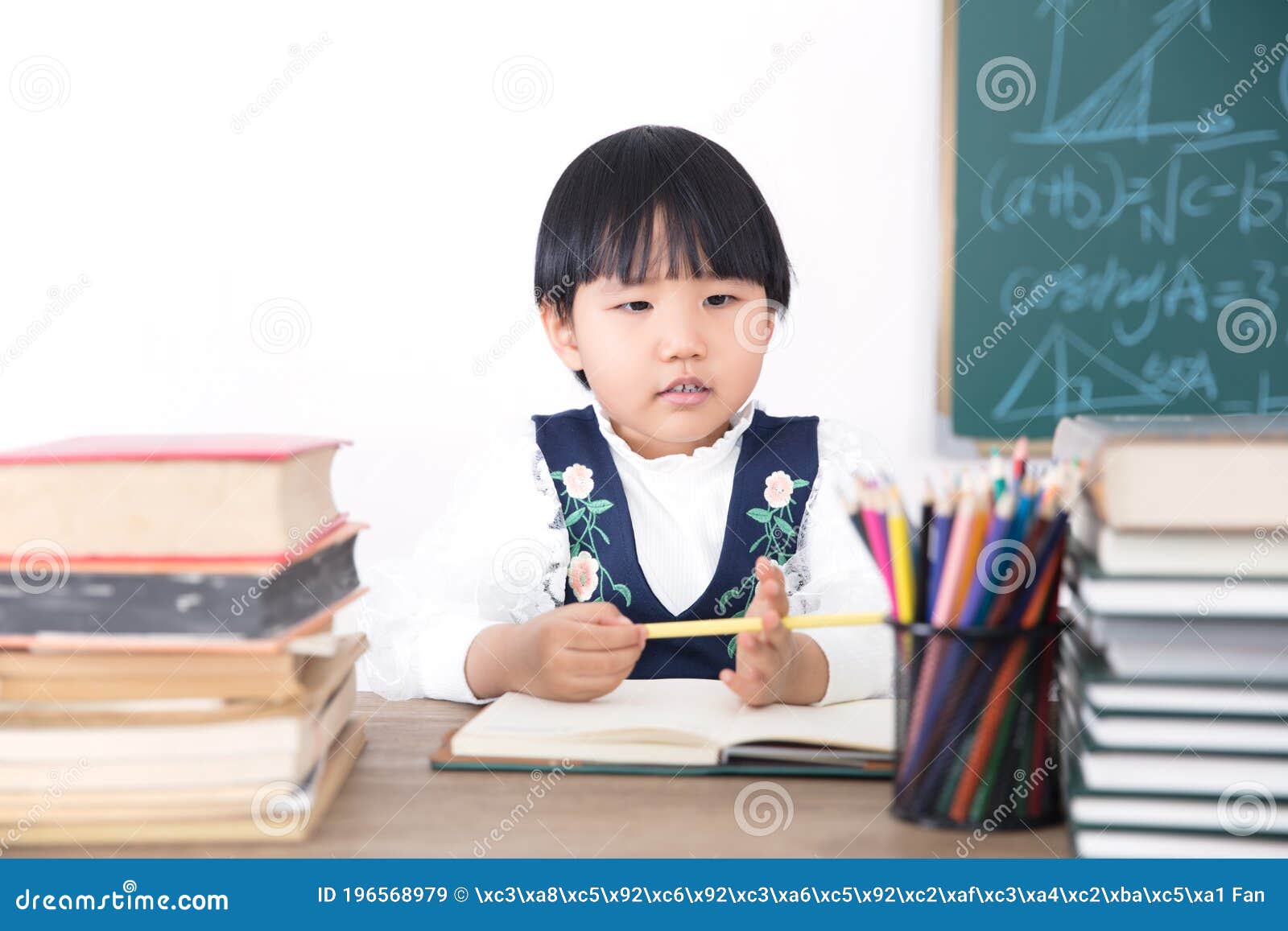 Children after Returning To School Stock Image - Image of cute ...