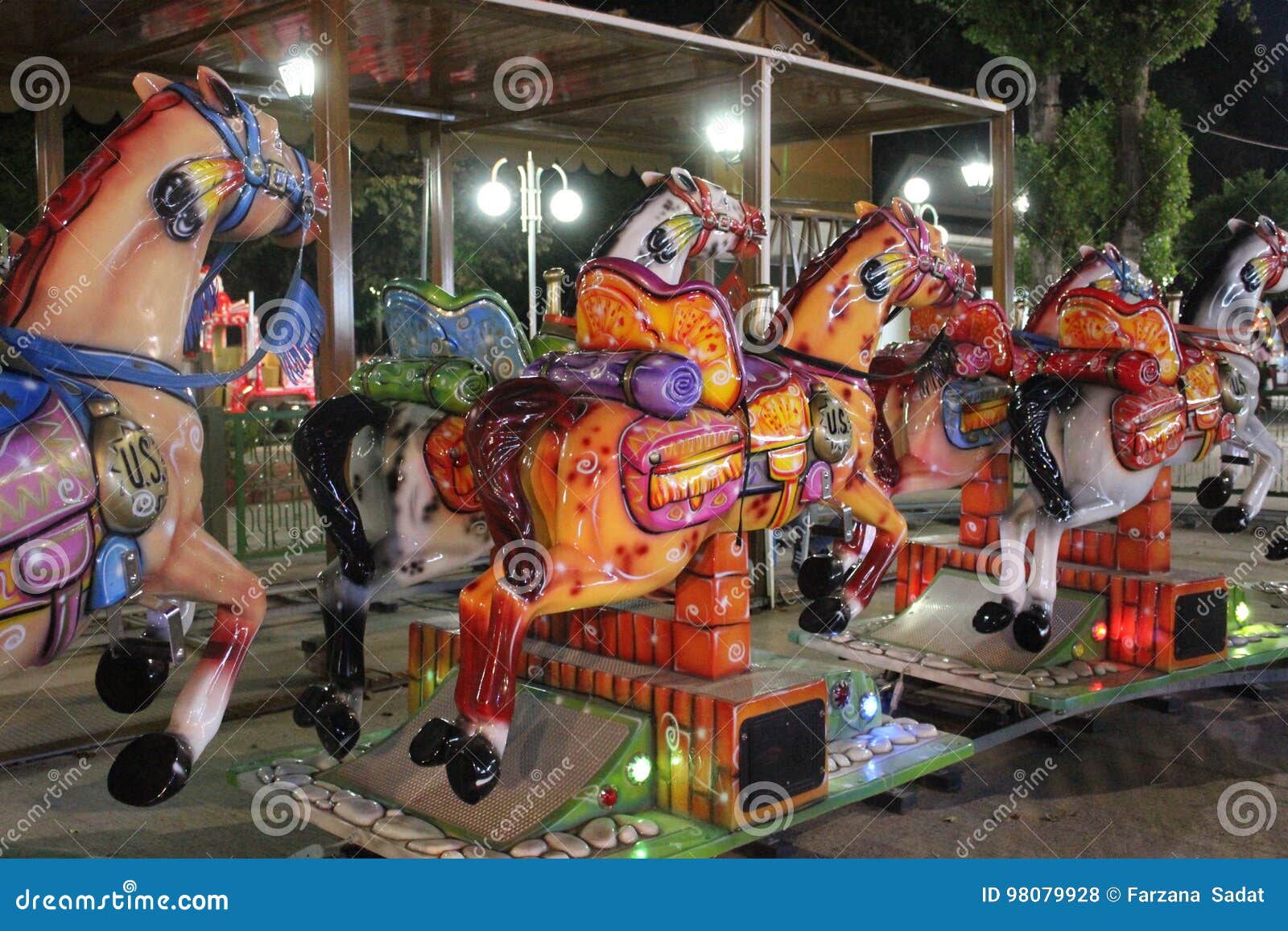 Children Rides Royalty-Free Stock Photography | CartoonDealer.com #98080577