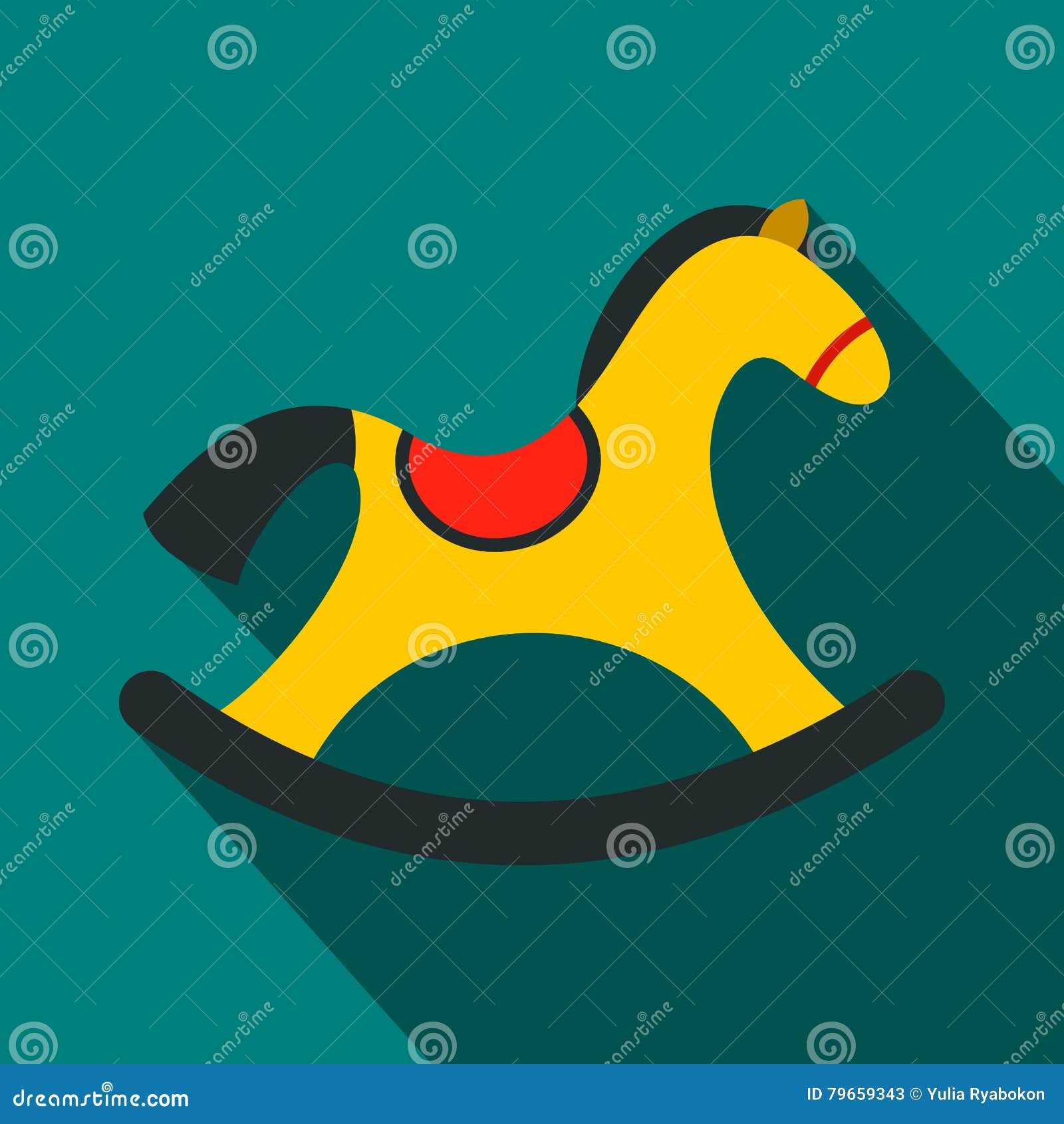 Children S Rocking Chair. Horse For Small Children. Rocking Horse ...