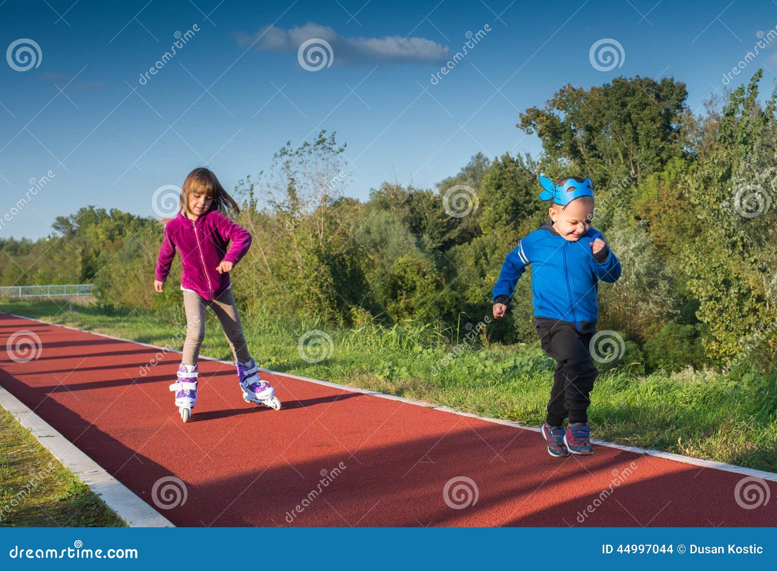 Children running stock photo. Image of sprint, playing - 44997044