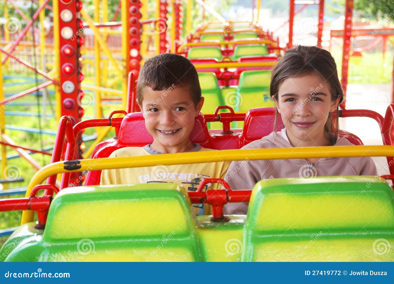 Children s amusement park stock photo. Image of playground - 27419772