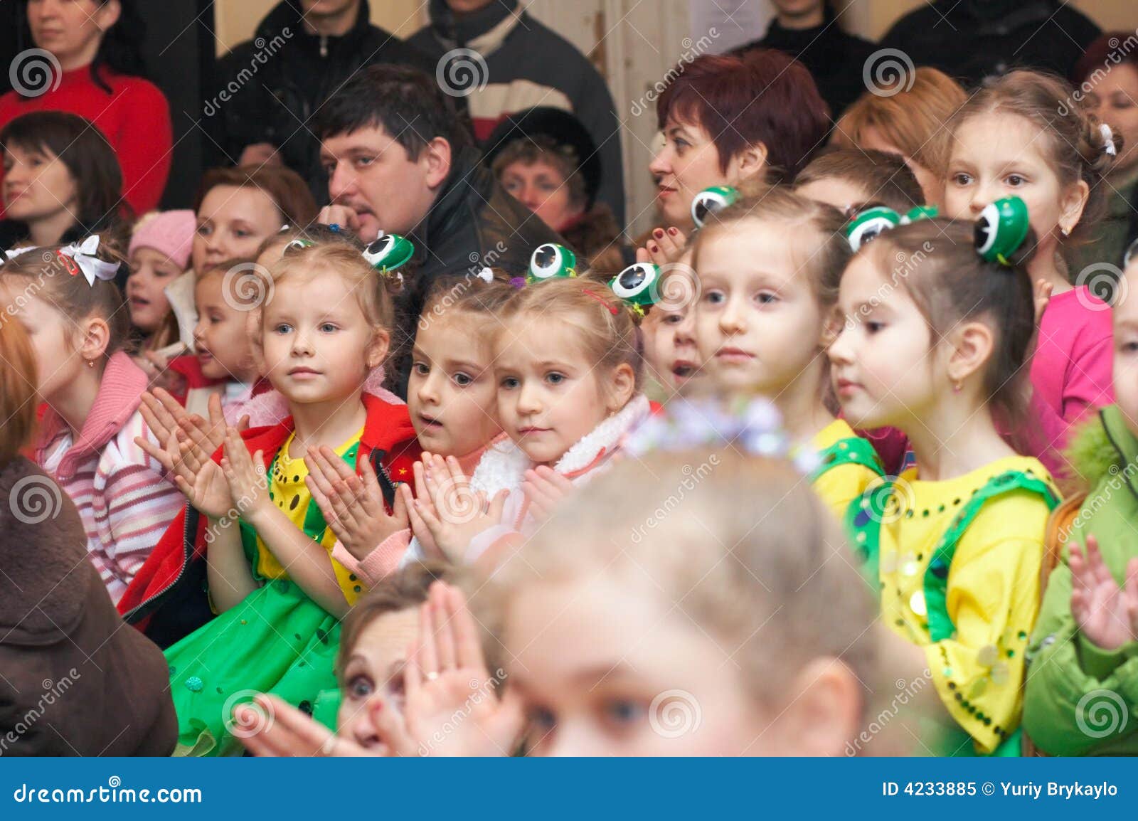 Children s audience editorial image. Image of childhood - 4233885