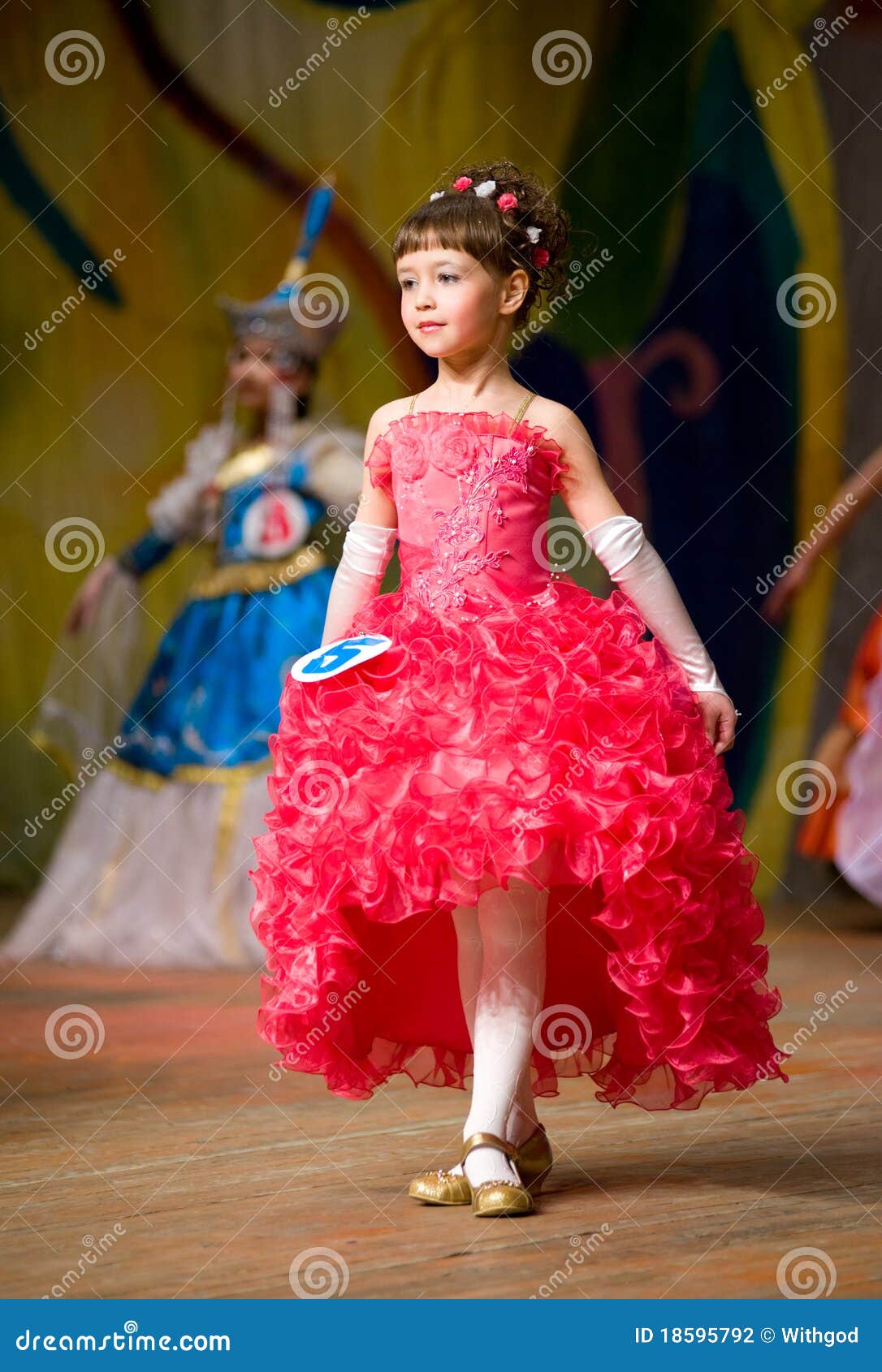 Children s beauty contest editorial photography. Image of talent - 18595792