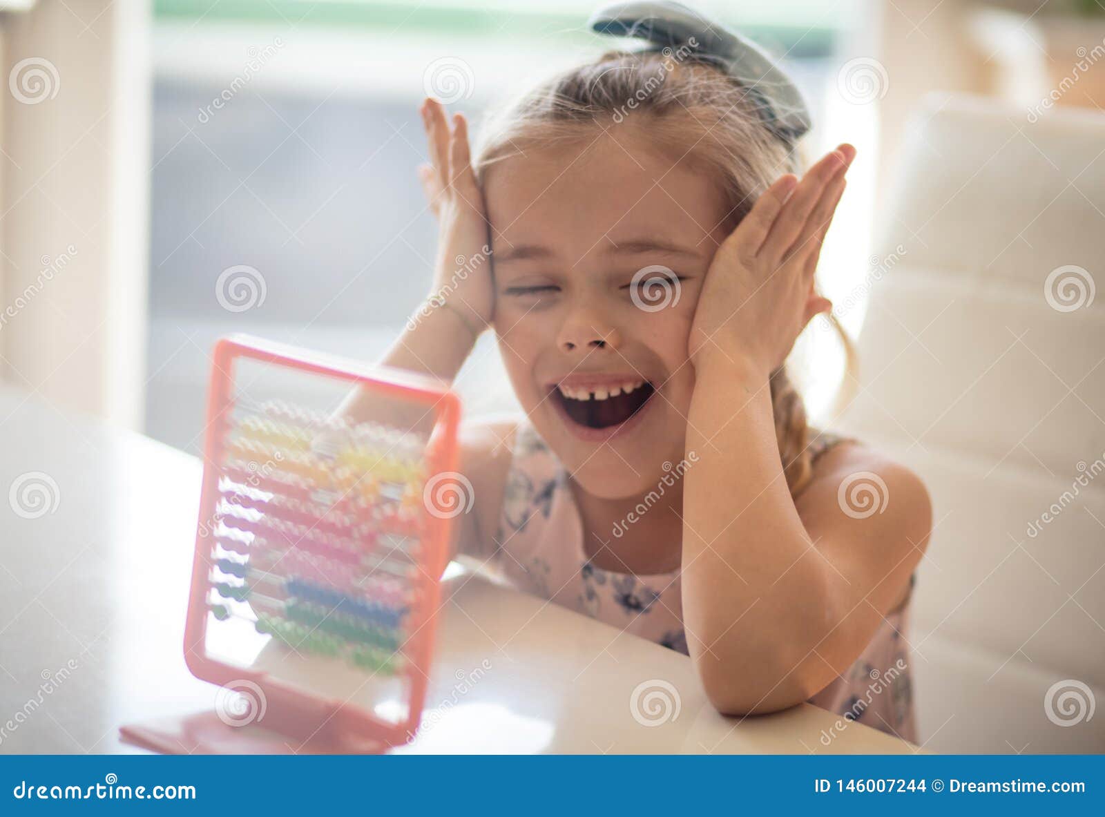 Children`s Brain Develops with Mathematics Stock Photo - Image of ...