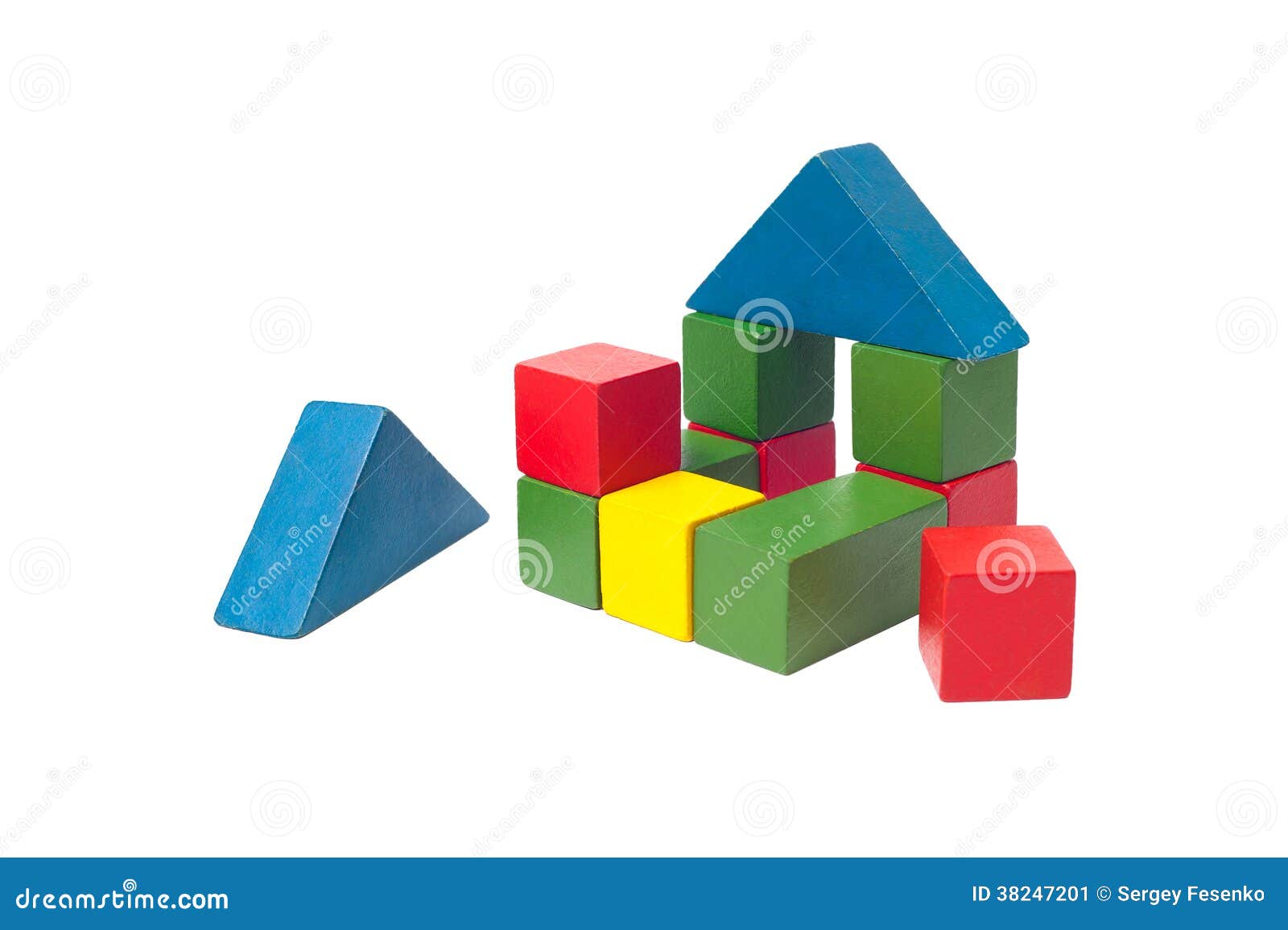 Children s building blocks stock image. Image of shape - 38247201