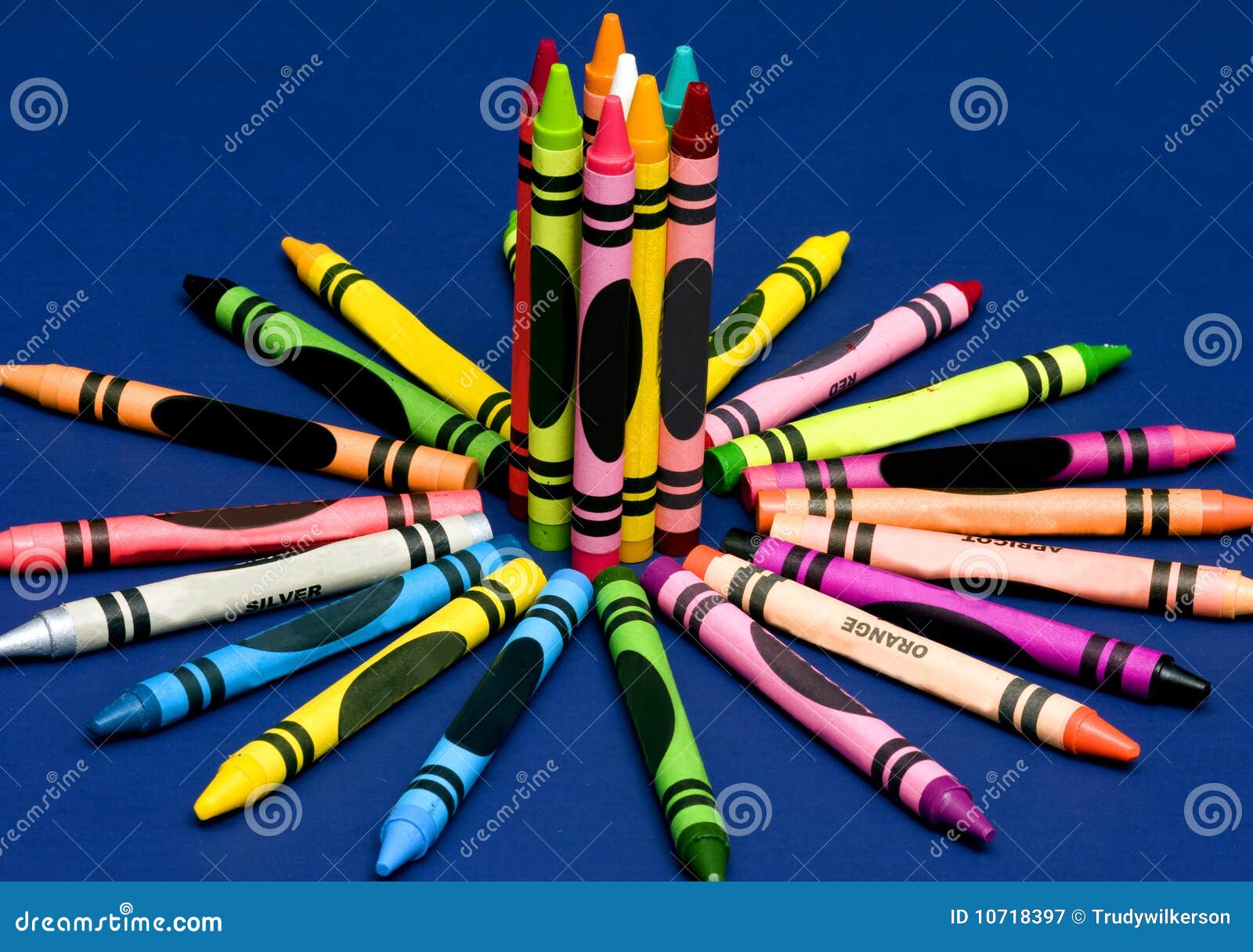 Children s Crayons stock image. Image of crayons, children - 10718397