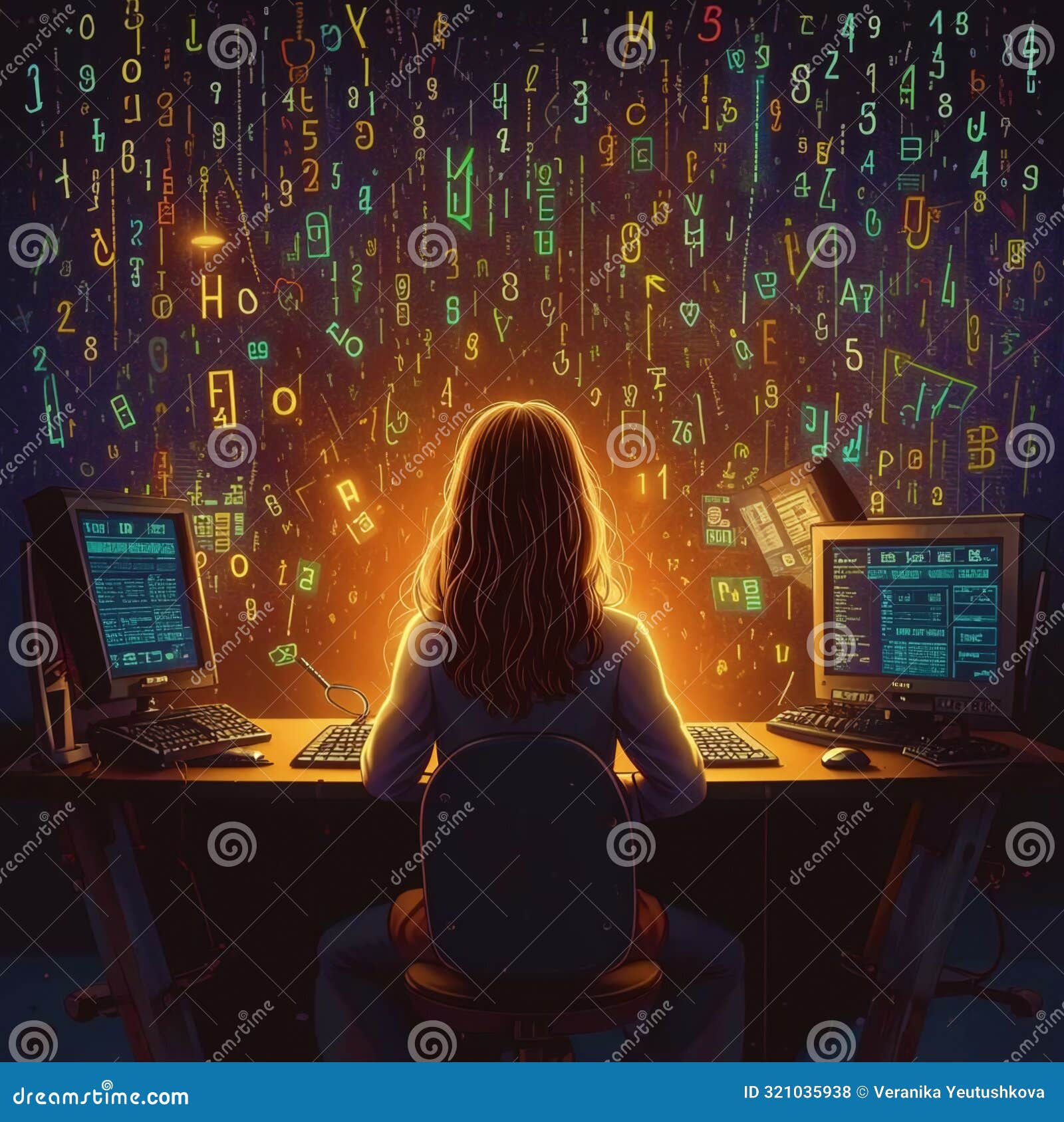 Children& X27;s Cybersecurity Stock Photo - Image of monitoring, cyber ...