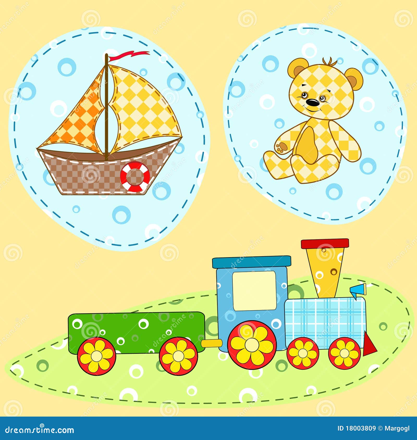 Children s design element. stock vector. Illustration of decor - 18003809