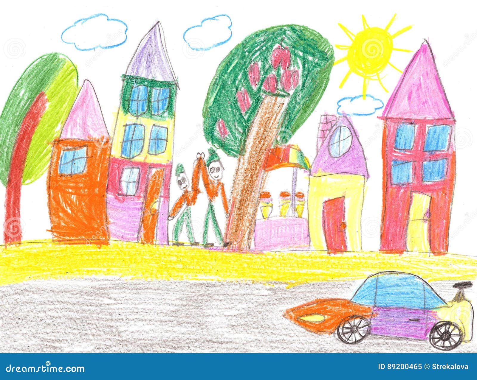 Children Spectators, Silhouette Of Boys And Girls Sitting In Row ...