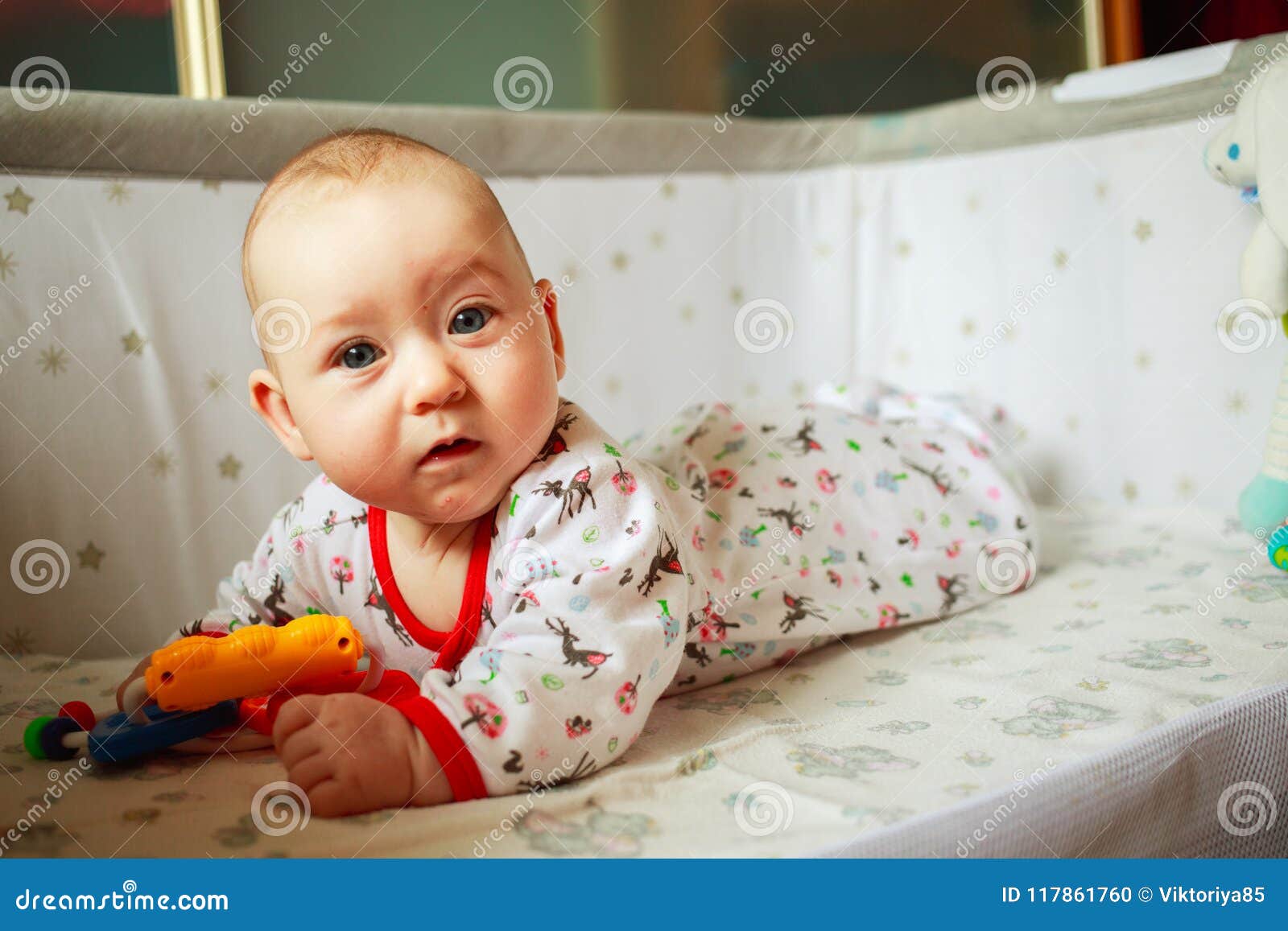 Children`s Emotions. Baby Learns To Play Stock Photo - Image of ... Children`s Emotions. Baby Learns To Play Stock Photo - Image of ...