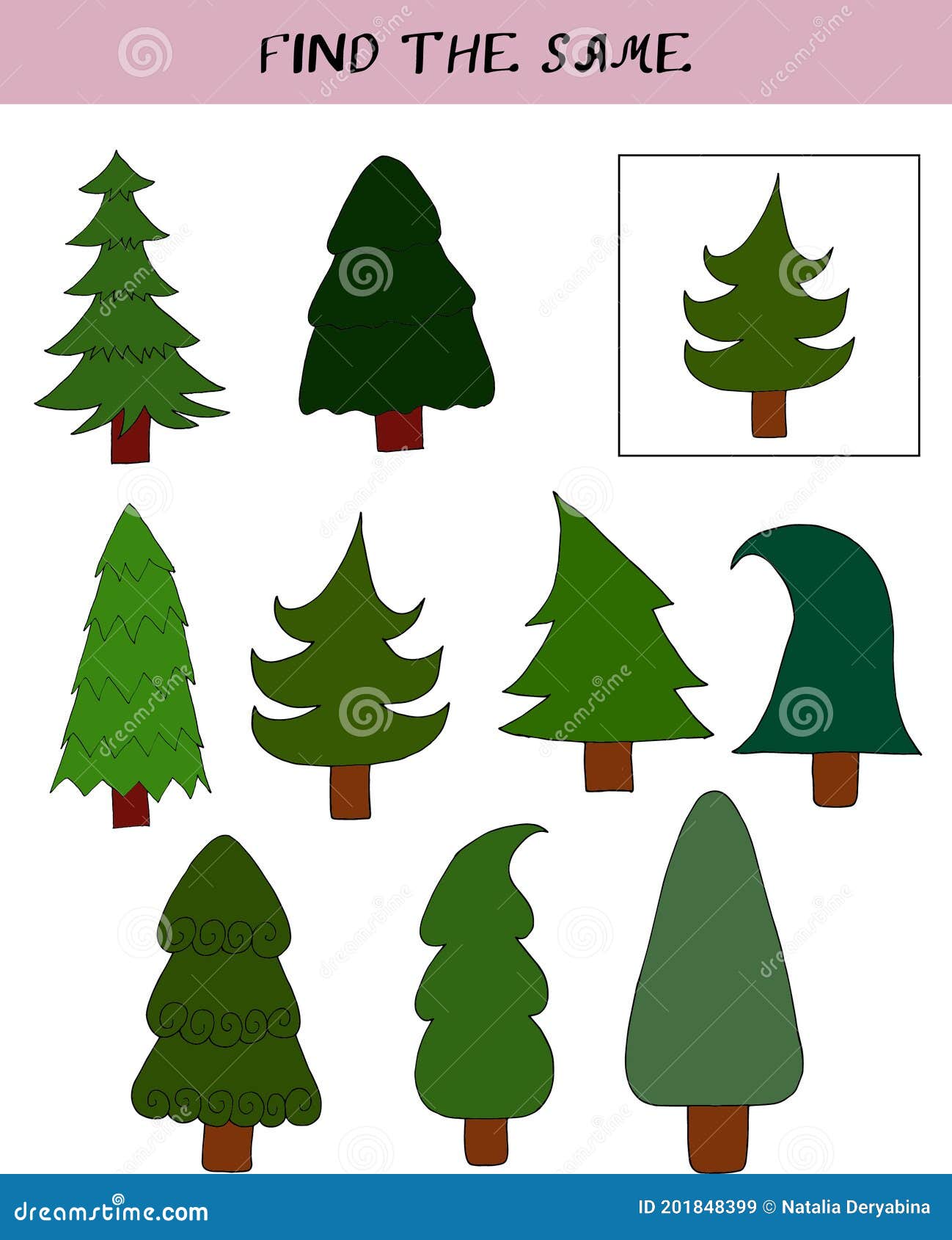 Children`s Game Find How To Frame Puzzle Stock Vector - Illustration of ...