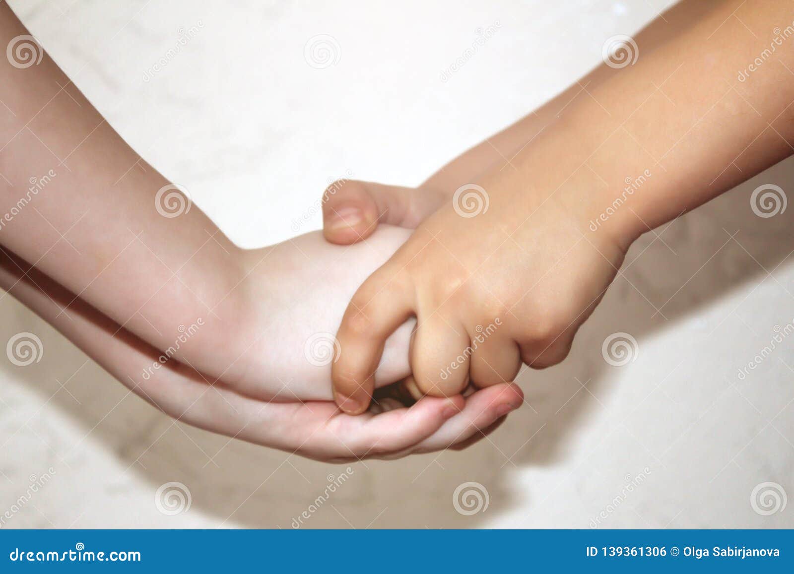 Children`s Hands, Handshake, Friendship and Relationships Stock Photo ...