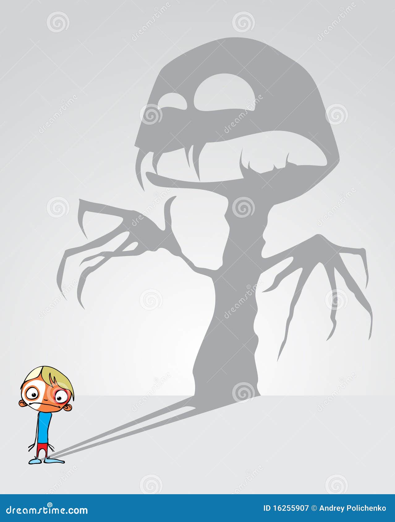 Children s horror stock vector. Illustration of cartoon - 16255907