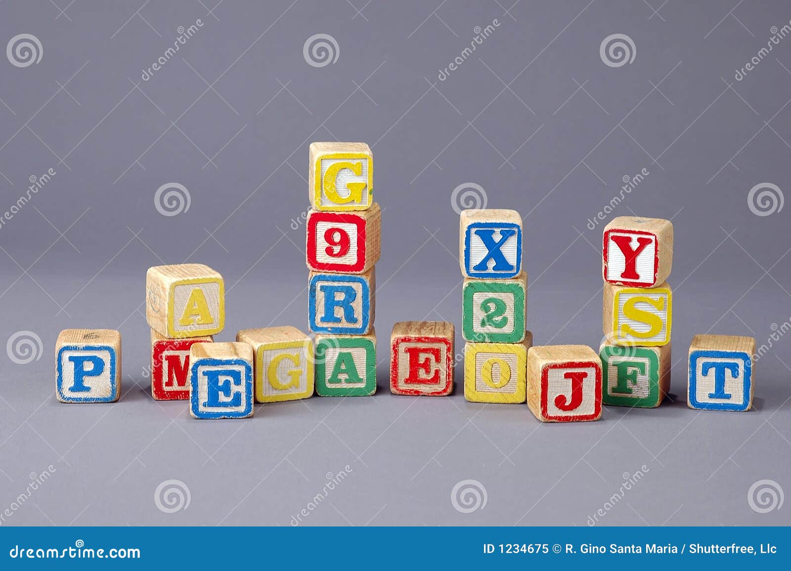 Letter Blocks Royalty-Free Stock Photo | CartoonDealer.com #2275959